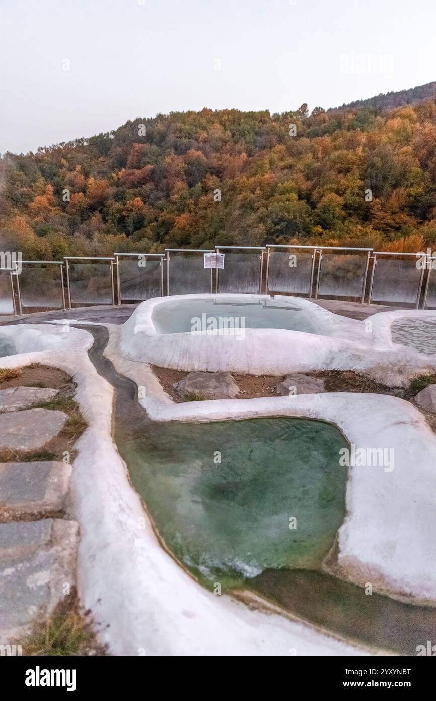 Thermal bath in Thermes Greek pomak villages near Xanthi, beautiful ...