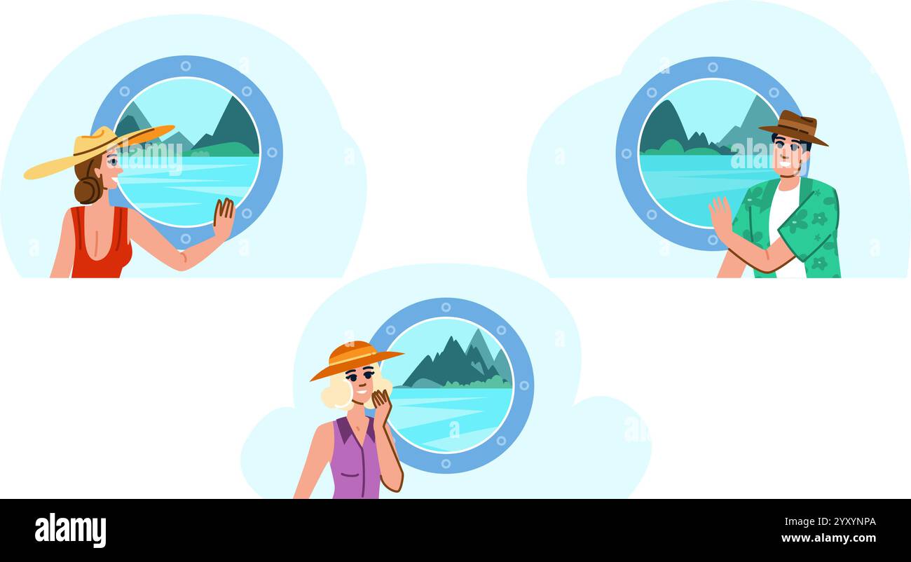 window cruise ship porthole vector Stock Vector Image & Art - Alamy