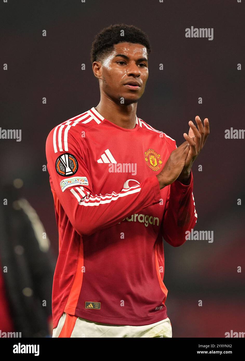 File photo dated 7-11-2024 of Manchester United's Marcus Rashford ...