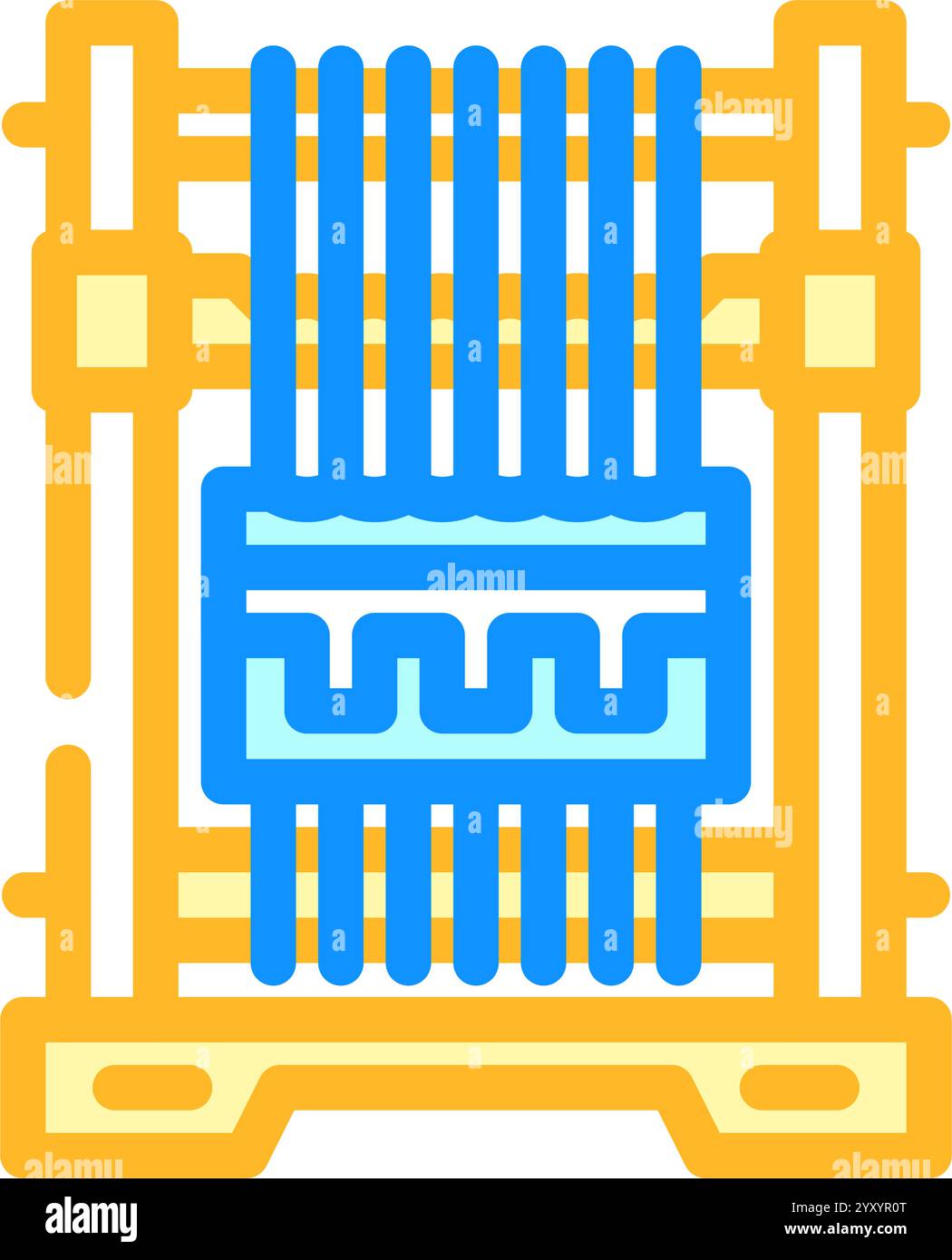 Power loom industry Cut Out Stock Images & Pictures - Alamy