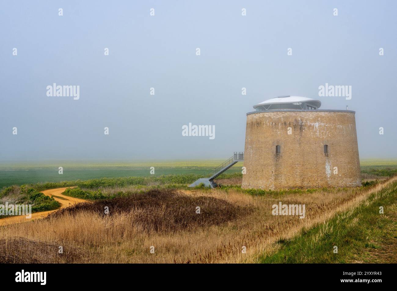 Martello Tower Y converted into residential use Bawdsey Suffolk UK ...
