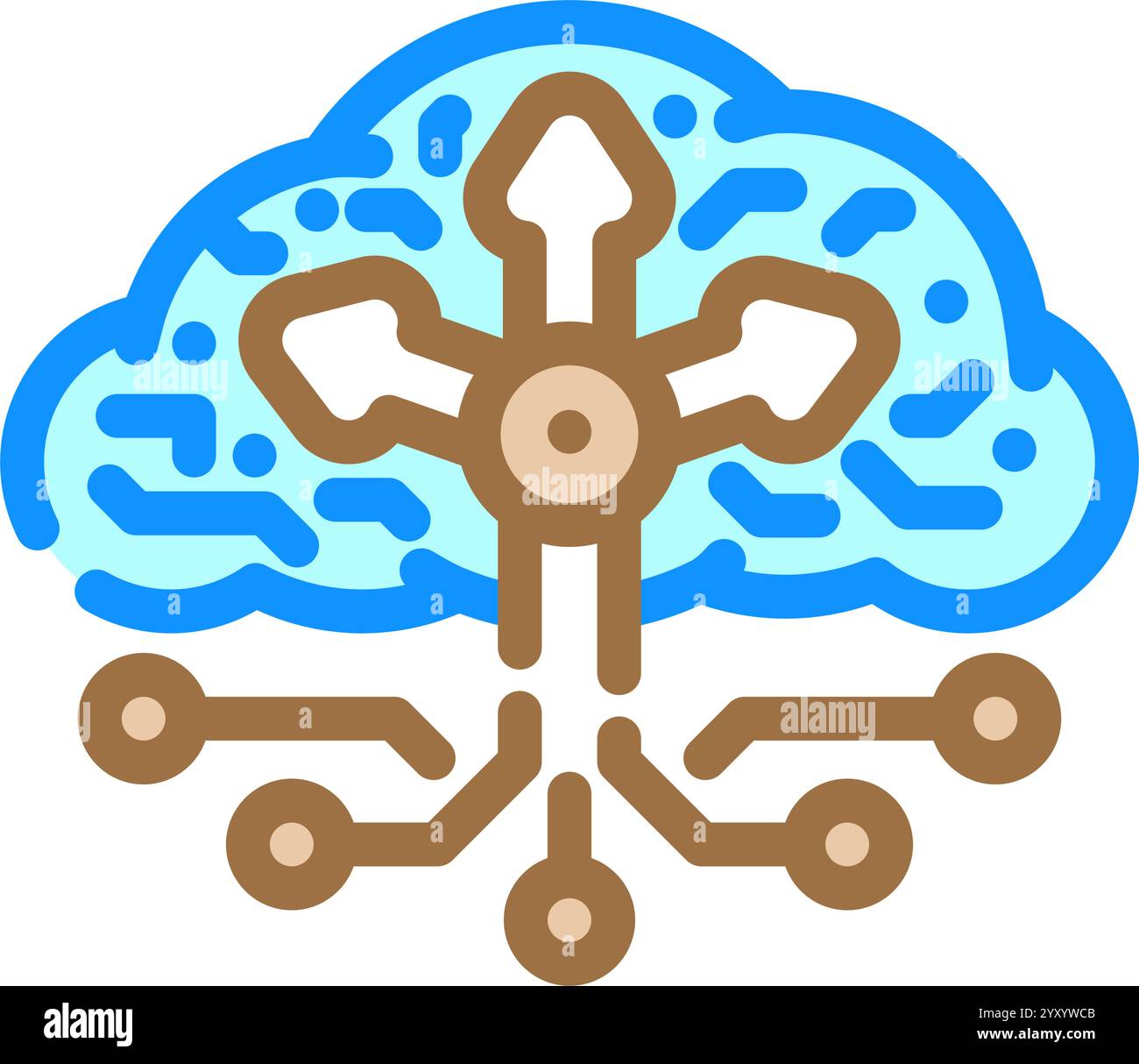 load balancer cloud computing color icon vector illustration Stock ... load balancer cloud computing color icon vector illustration Stock ...