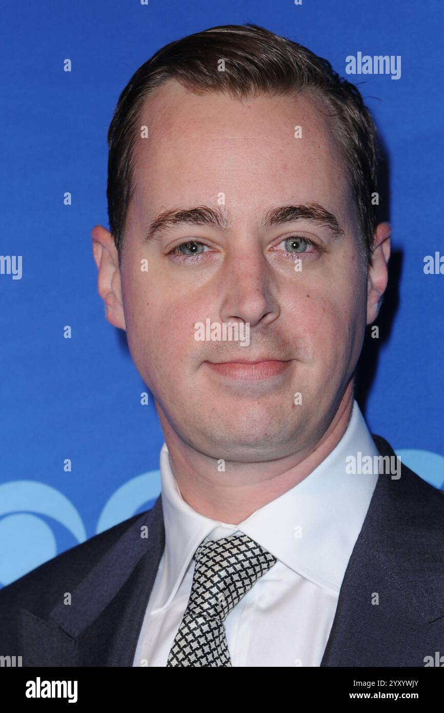 Sean Murray at the CBS 2014 Upfront Presentation held at The Tent at ...