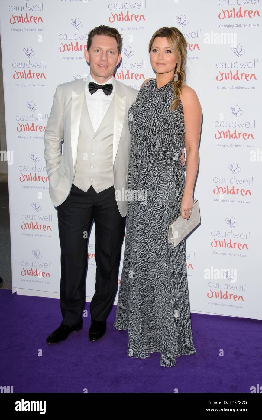 Nick Candy and Holly Valance attend the Caudwell Butterfly Ball at the ...