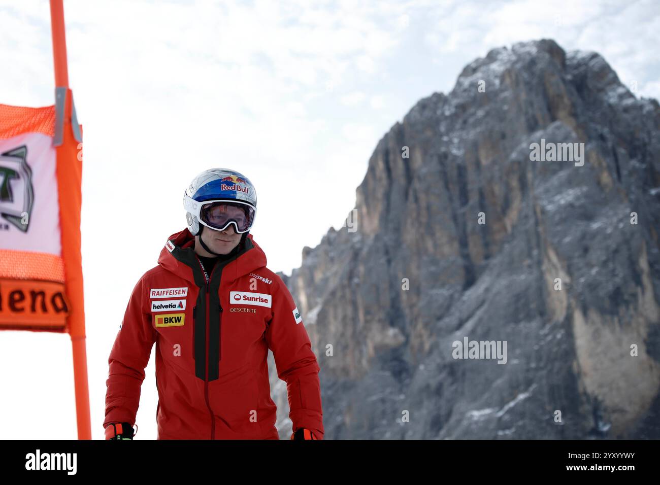 Switzerland's Marco Odermatt prepares to start an alpine ski, men's ...
