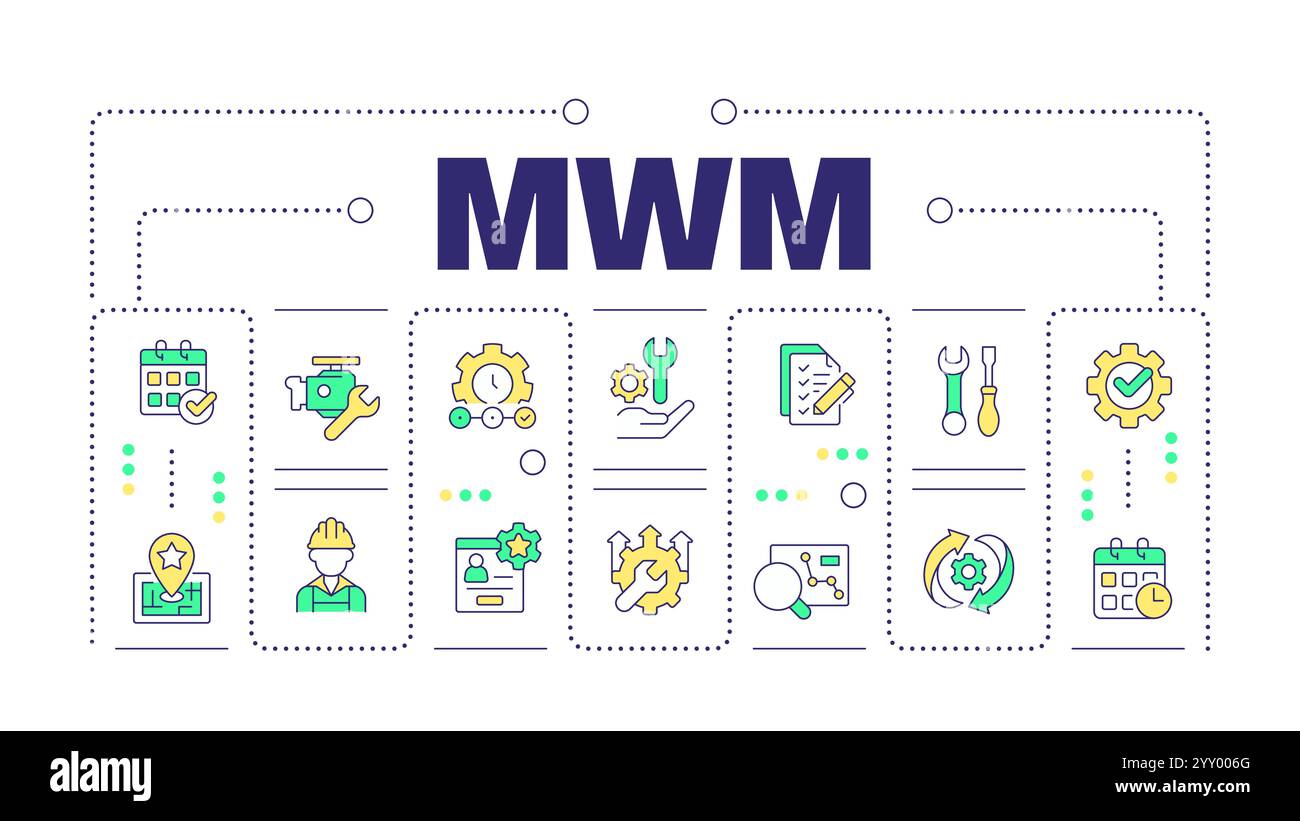 Mobile maintenance white icons Cut Out Stock Images & Pictures - Alamy