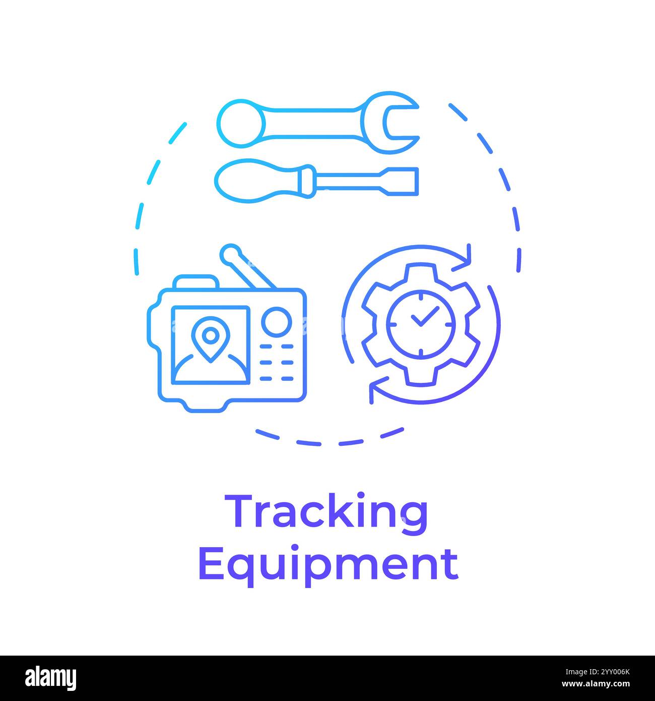 Real time location tracking Stock Vector Images - Alamy