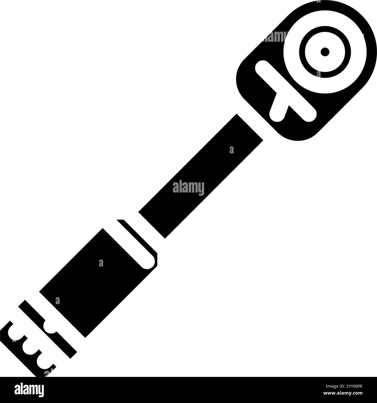 torque wrench car repair tool glyph icon vector illustration Stock ...