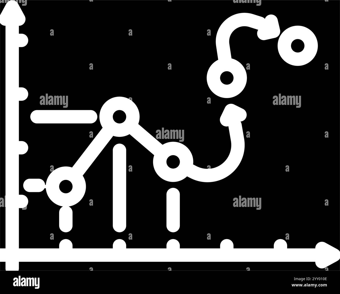 predictive analytics glyph icon vector illustration Stock Vector Image & Art - Alamy