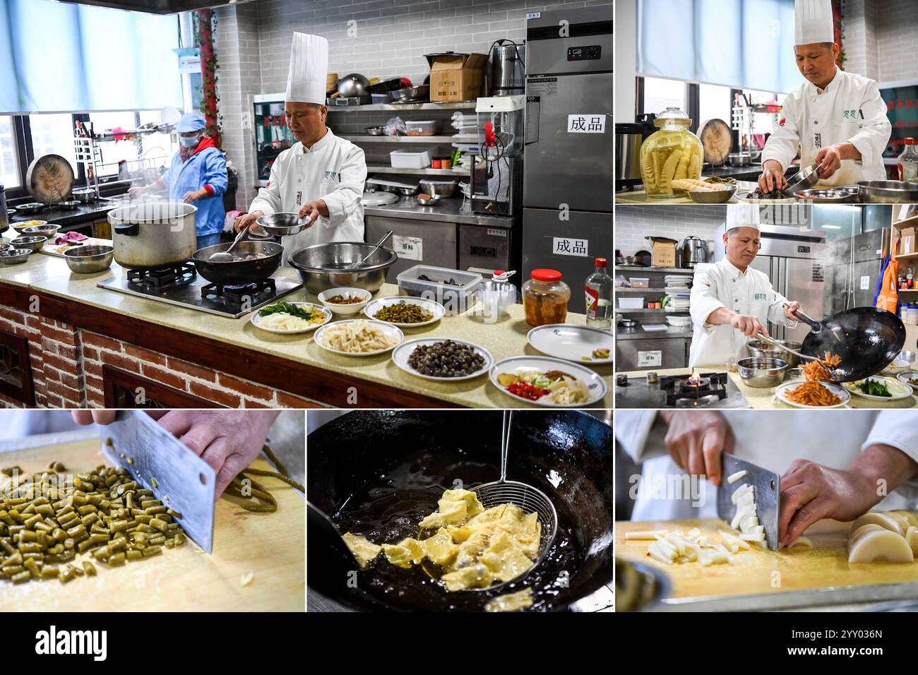 (241218) -- LIUZHOU, Dec. 18, 2024 (Xinhua) -- This combo photo shows ...