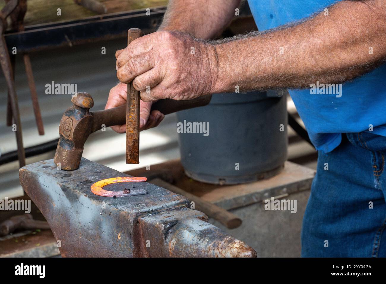 Blacksmithing craftsmanship hi-res stock photography and images - Alamy