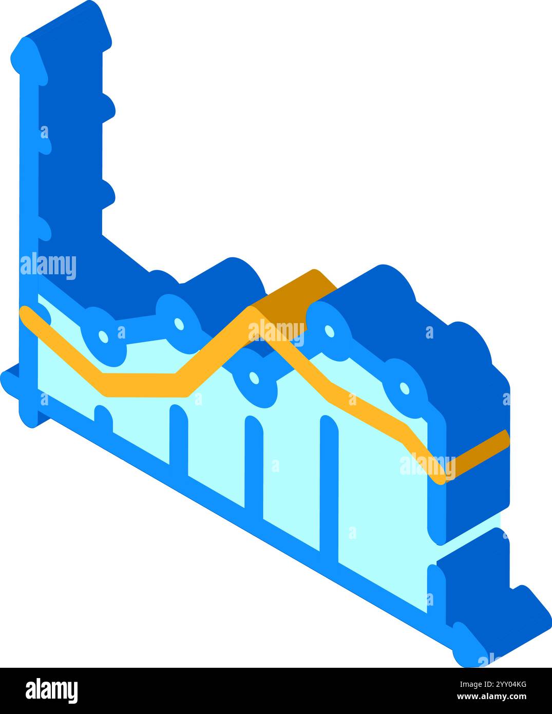 Analytics Chart Big Data Isometric Icon Vector Illustration Stock Vector Image And Art Alamy