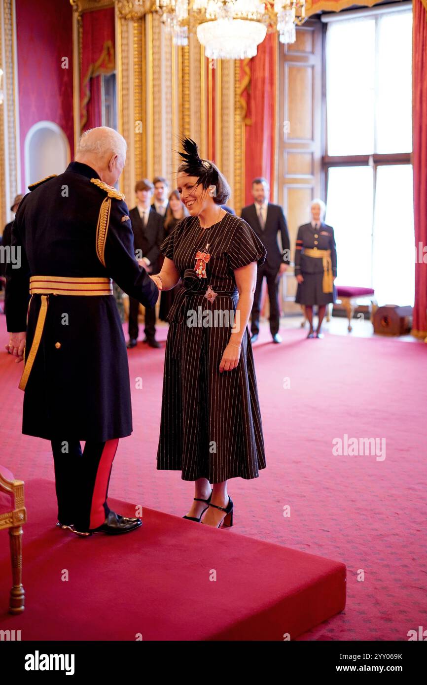 Dame Emma Nolan, from London, Film Producer, is made a Dame Commander ...