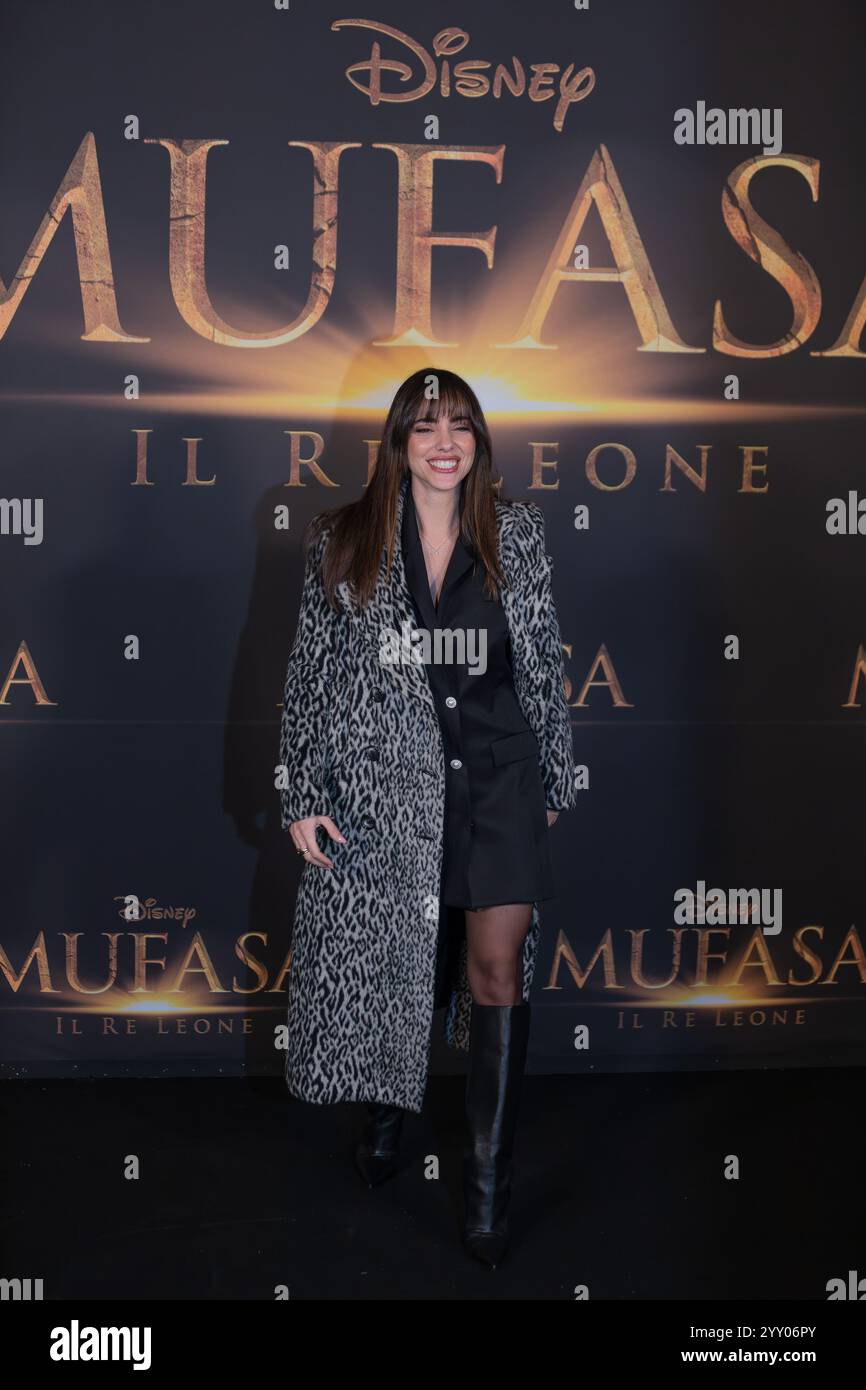 Via Vigevano, 18, Milano, Italy, December 17, 2024, Giulia Penna during ...