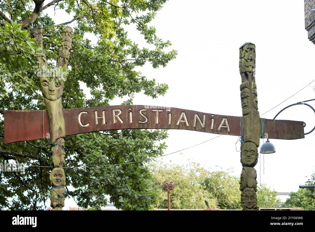 Christiania entrance hi-res stock photography and images - Alamy