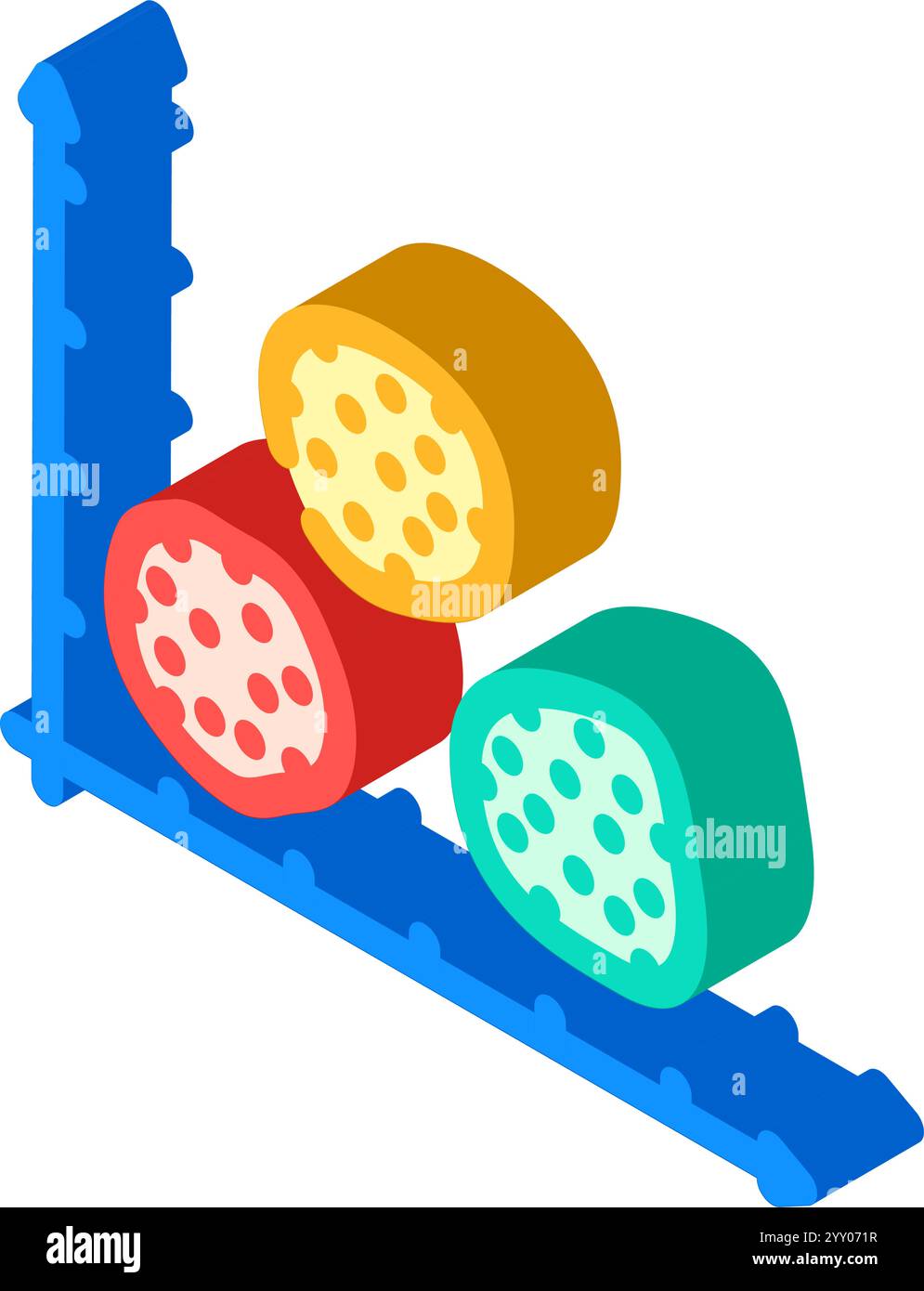 clusters big data isometric icon vector illustration Stock Vector Image ...