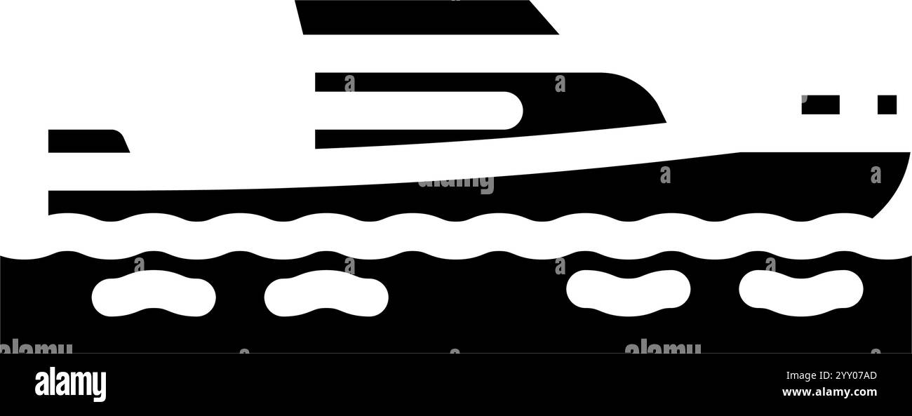 Cruise ship pilot boat Black and White Stock Photos & Images - Alamy