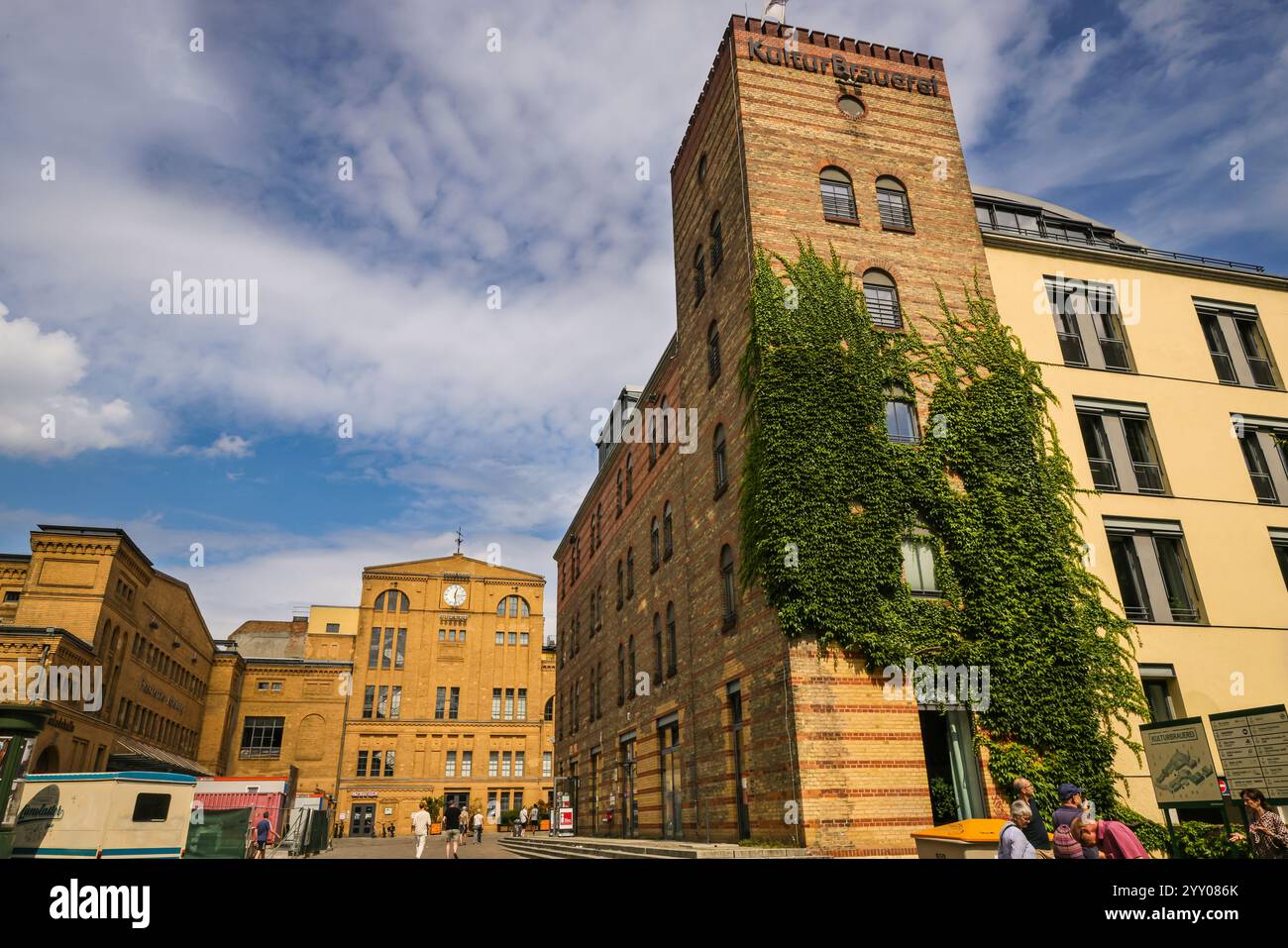 Kulturbrauerei, historic building now event venue with cultural hub ...