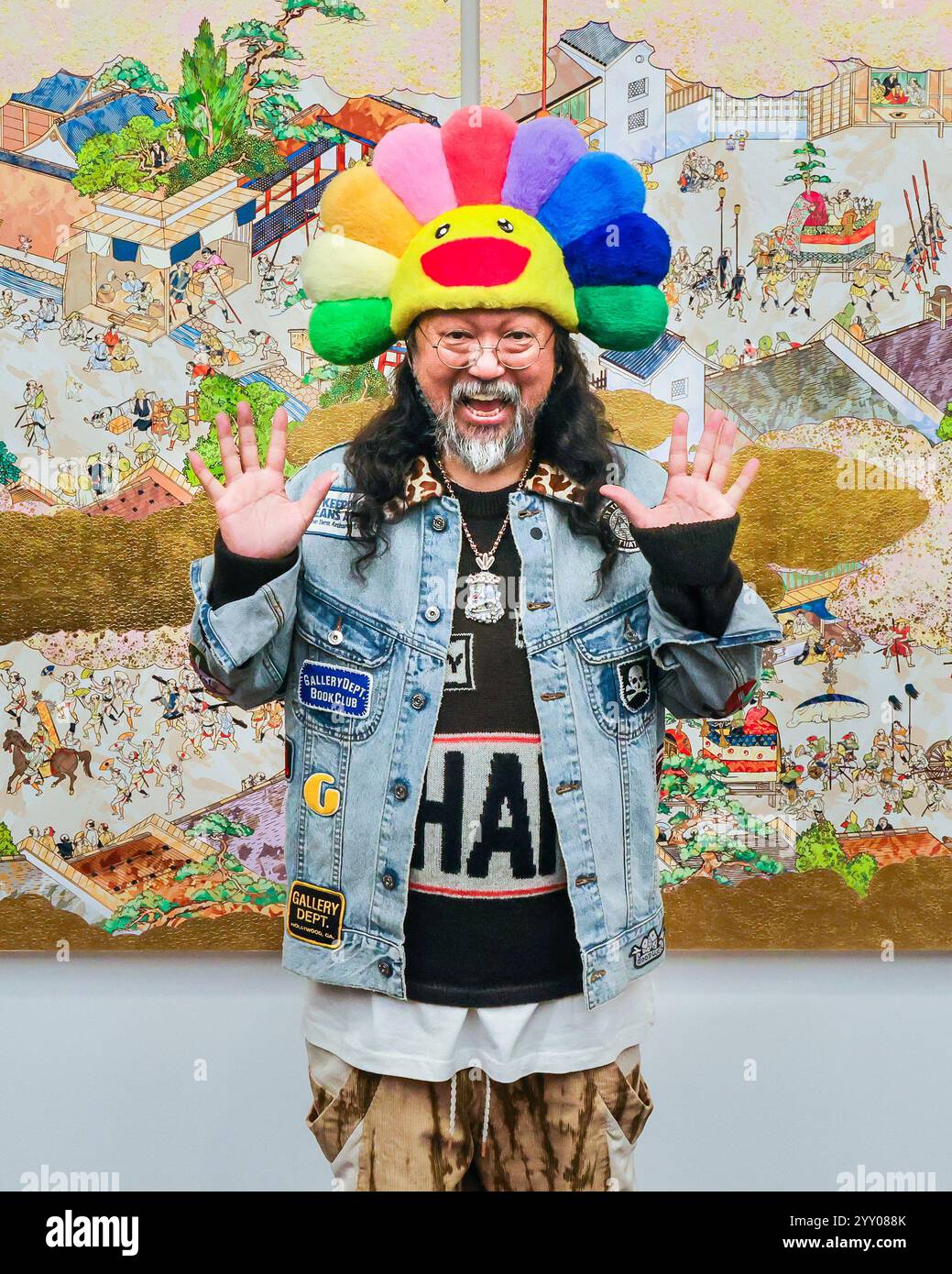 Artist Takashi Murakami Gion Sairei-zu Takashi Murakami Ver. (2024) at ...