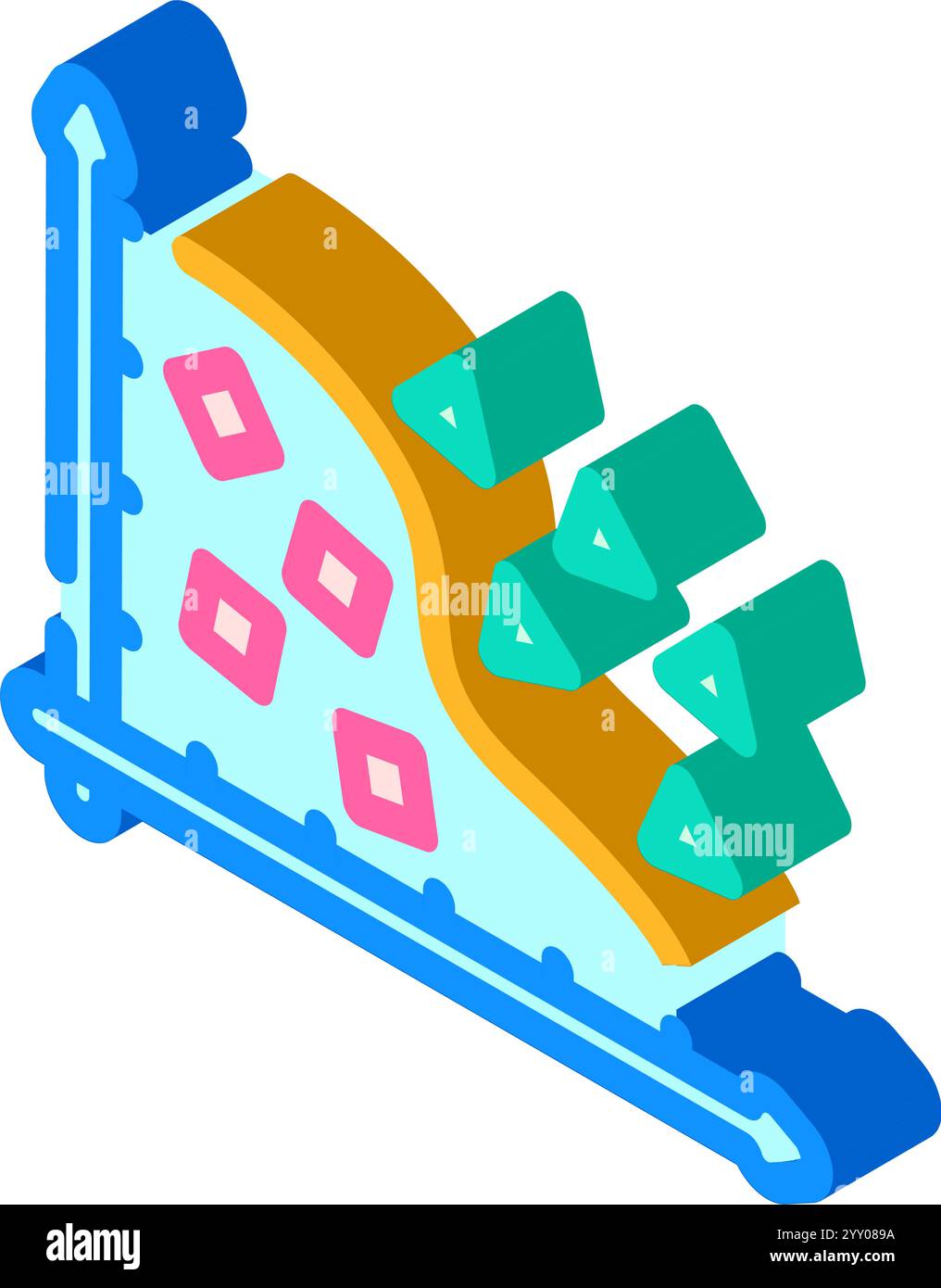 feature extraction machine learning isometric icon vector illustration ... feature extraction machine learning isometric icon vector illustration ...