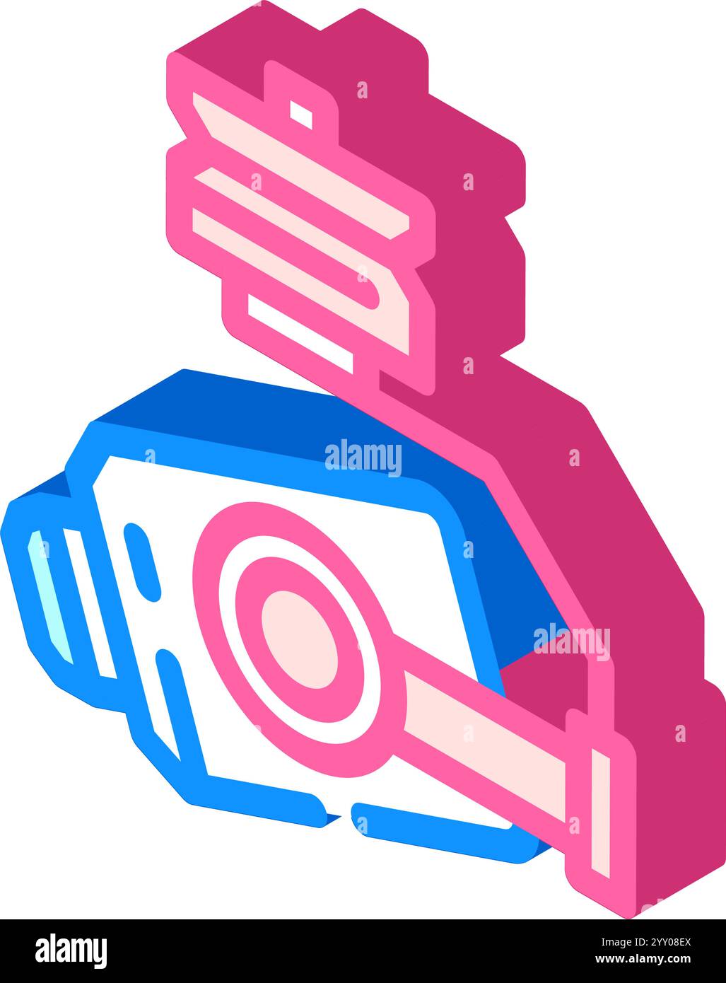 camera gimbal aerial vehicle isometric icon vector illustration Stock ...