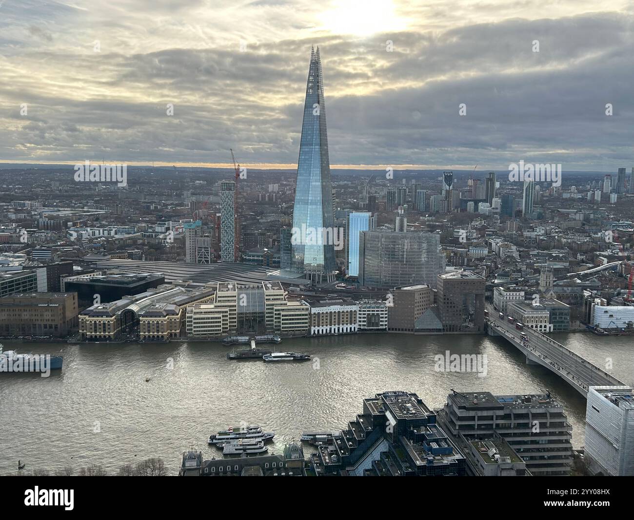 View of The Shard from Sky Garden London's Highest Public Graden in ...
