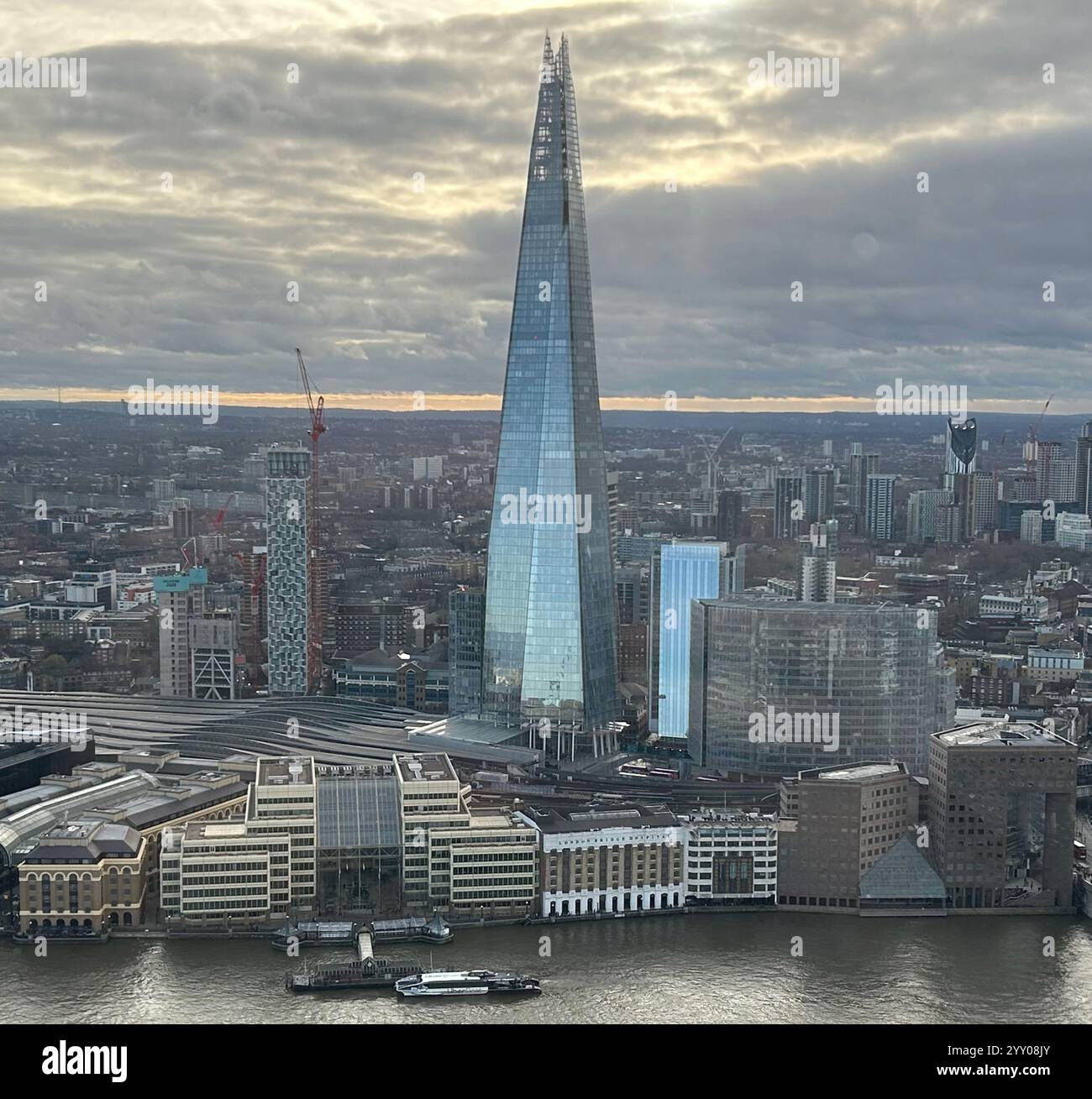 View of The Shard from Sky Garden London's Highest Public Graden in ...