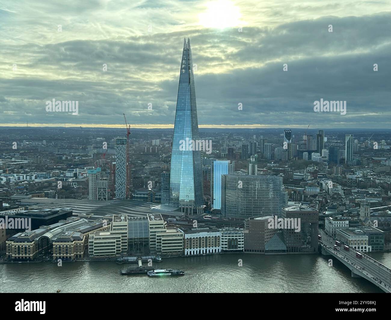 View of The Shard from Sky Garden London's Highest Public Graden in ...
