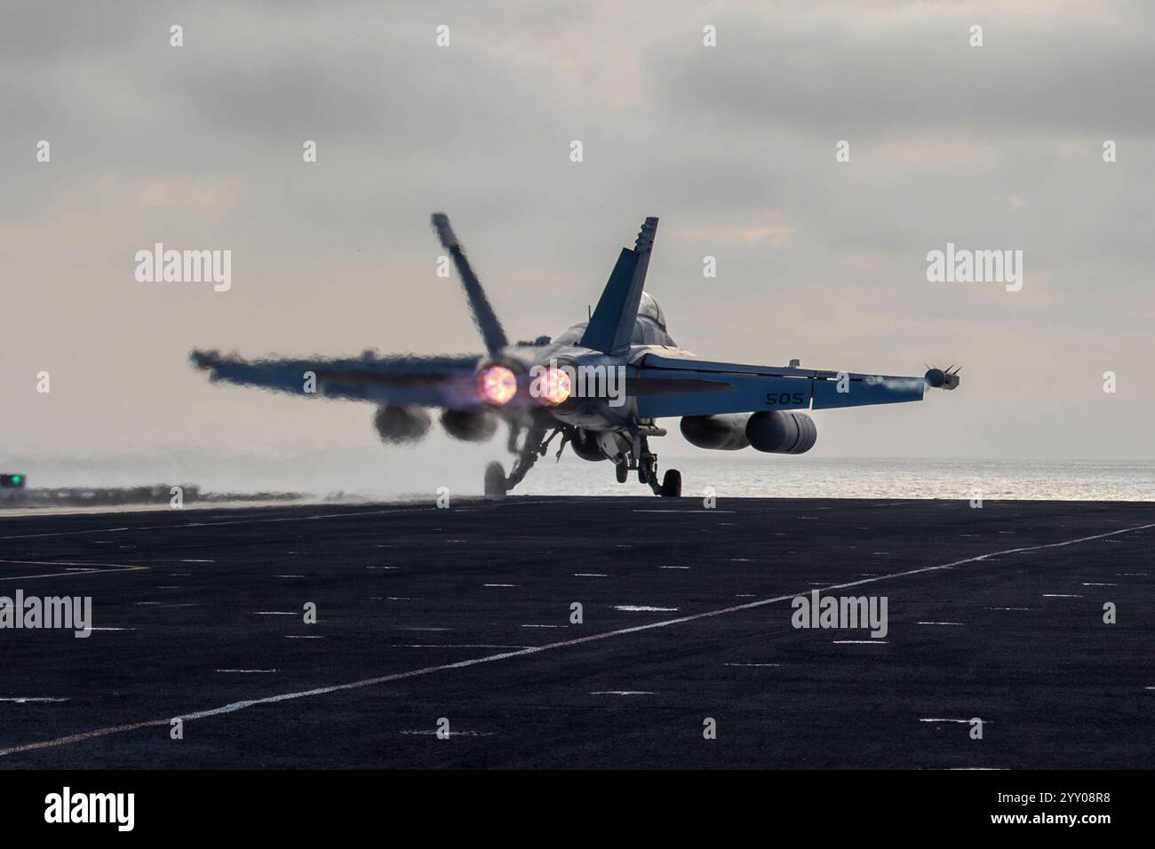 241214-N-NH911-1394 PACIFIC OCEAN (Dec. 14, 2024) An EA-18G Growler ...