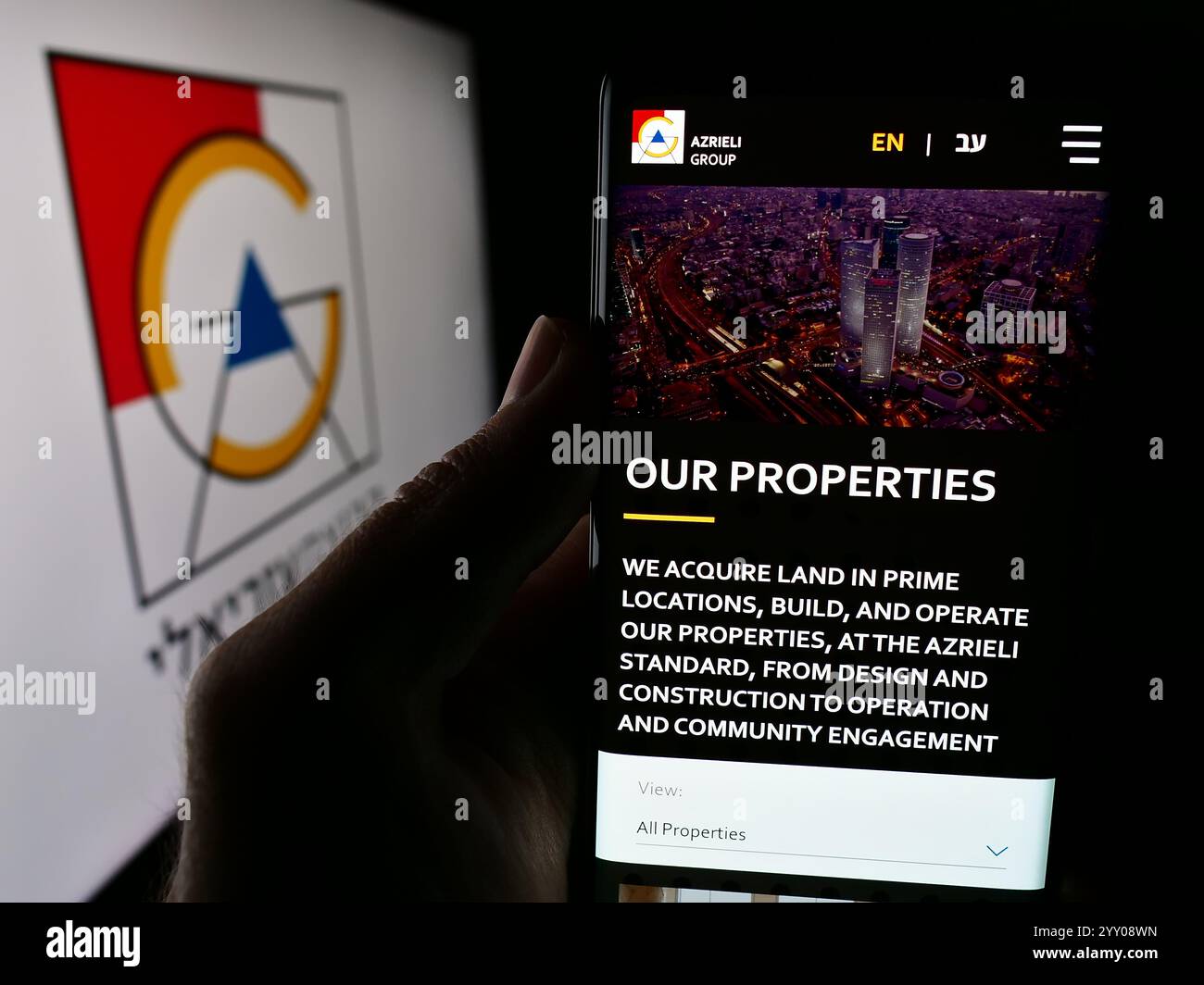 Azrieli logo hi-res stock photography and images - Alamy