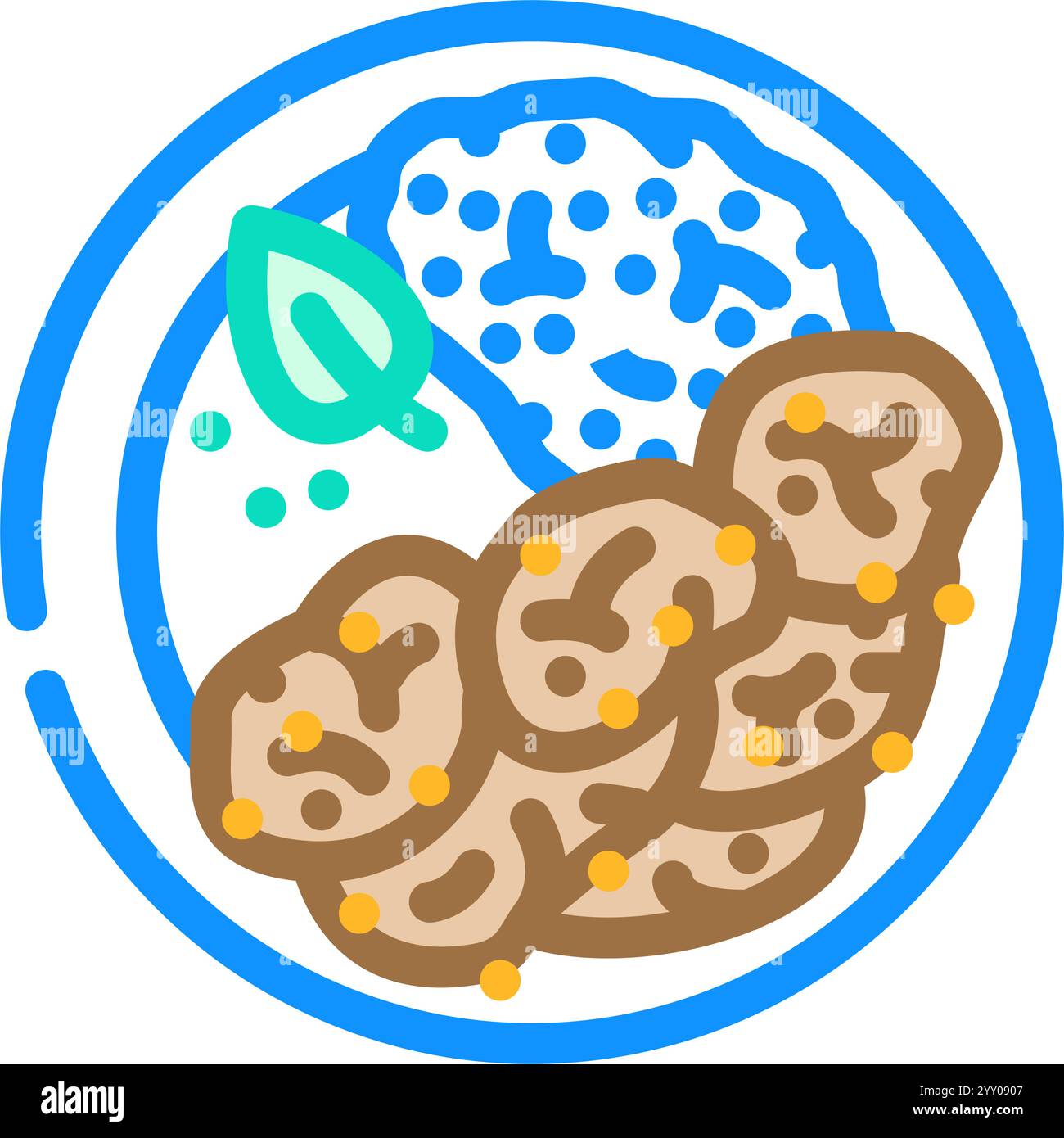 Ginger chicken noodles Stock Vector Images - Alamy