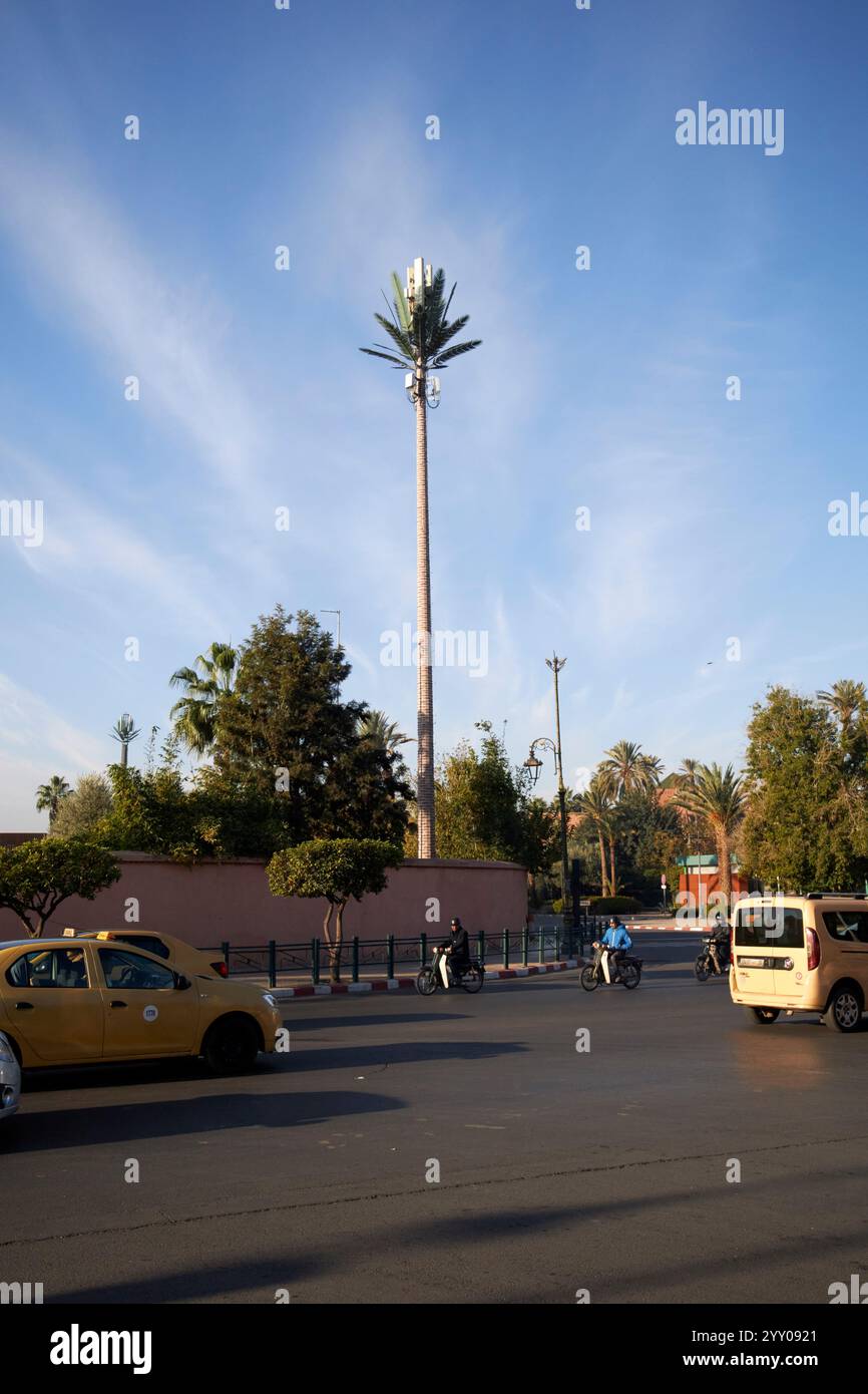 Mobile phone mast disguised as a tree hi-res stock photography and ...