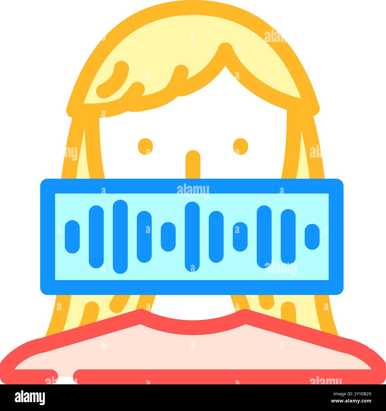 Speech Waveform Natural Language Processing Nlp Color Icon Vector