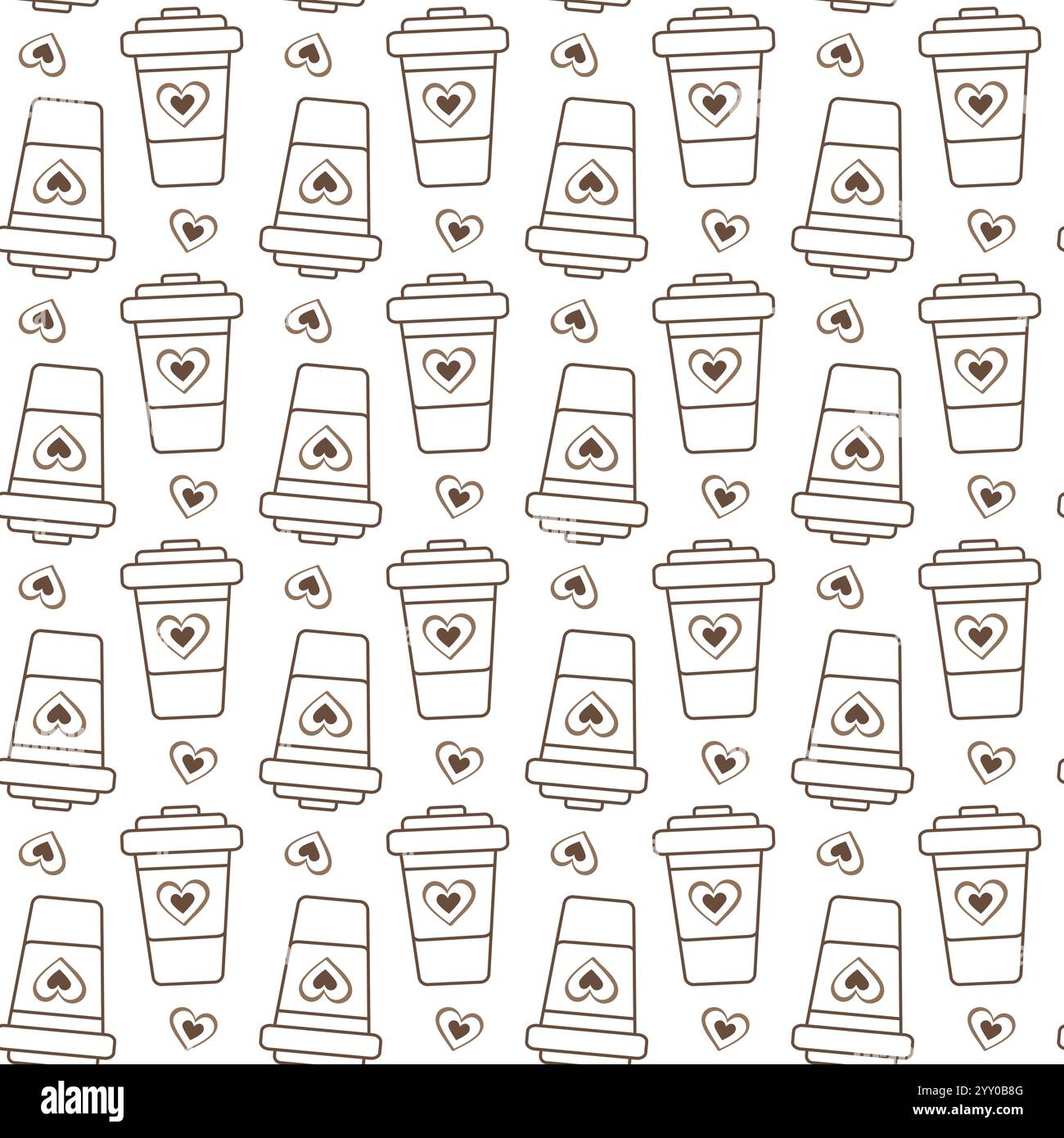 Trendy cups Stock Vector Images - Alamy