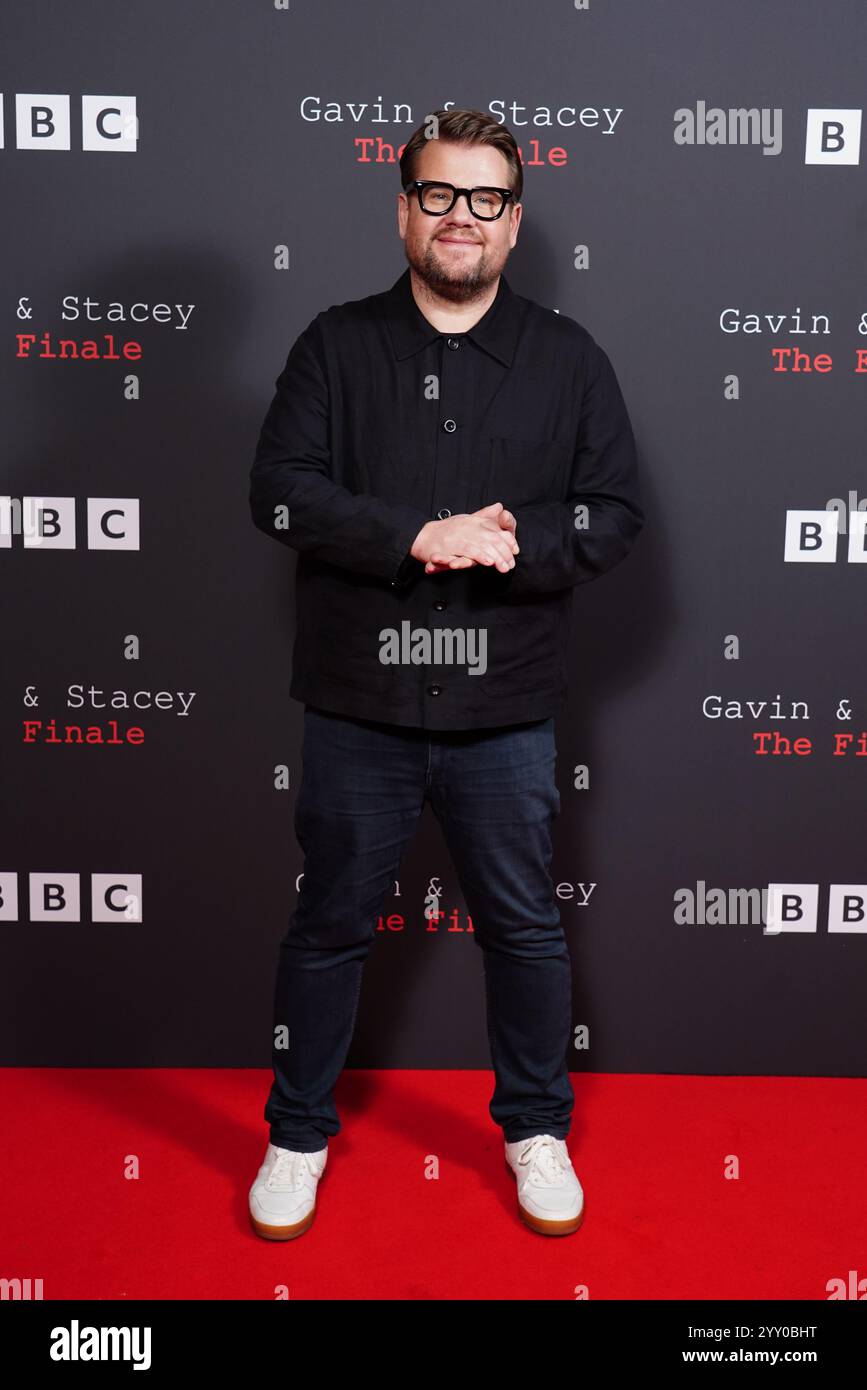 James Corden attends a BBC launch event for Gavin and Stacey: The ...