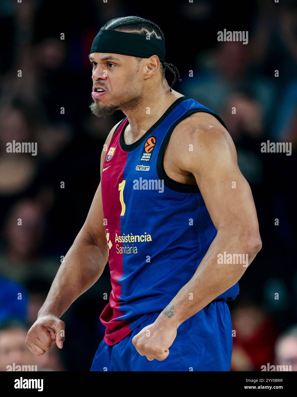 Justin Lamar Anderson of FC Barcelona during the Turkish Airlines ...