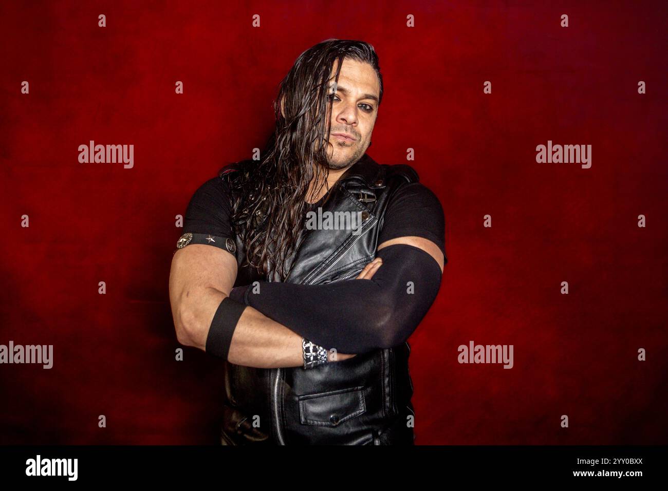 Saratoga singer Tete Novoa poses for Europa Press on December 18, 2024 ...