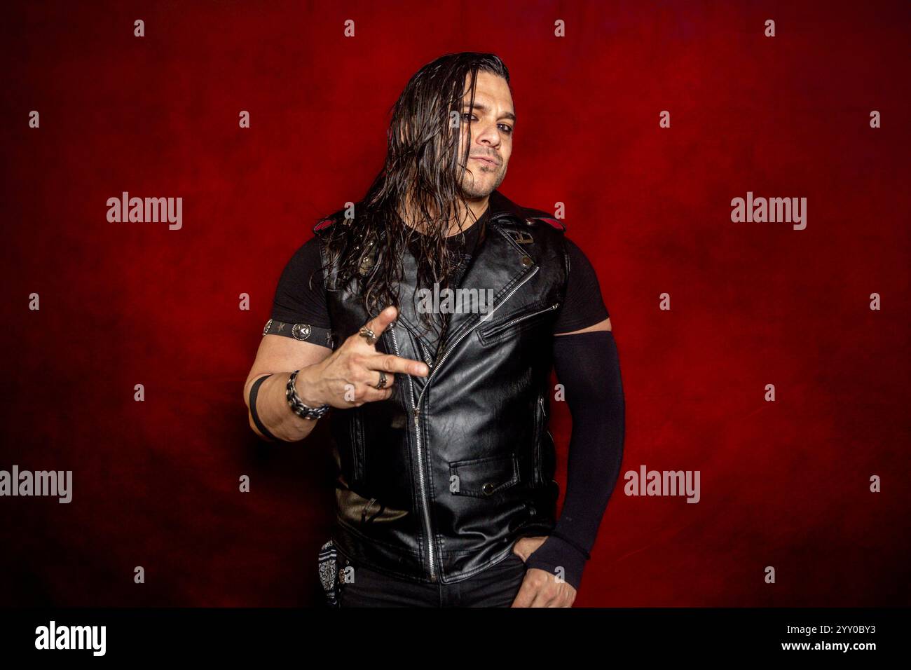 Saratoga singer Tete Novoa poses for Europa Press on December 18, 2024 ...