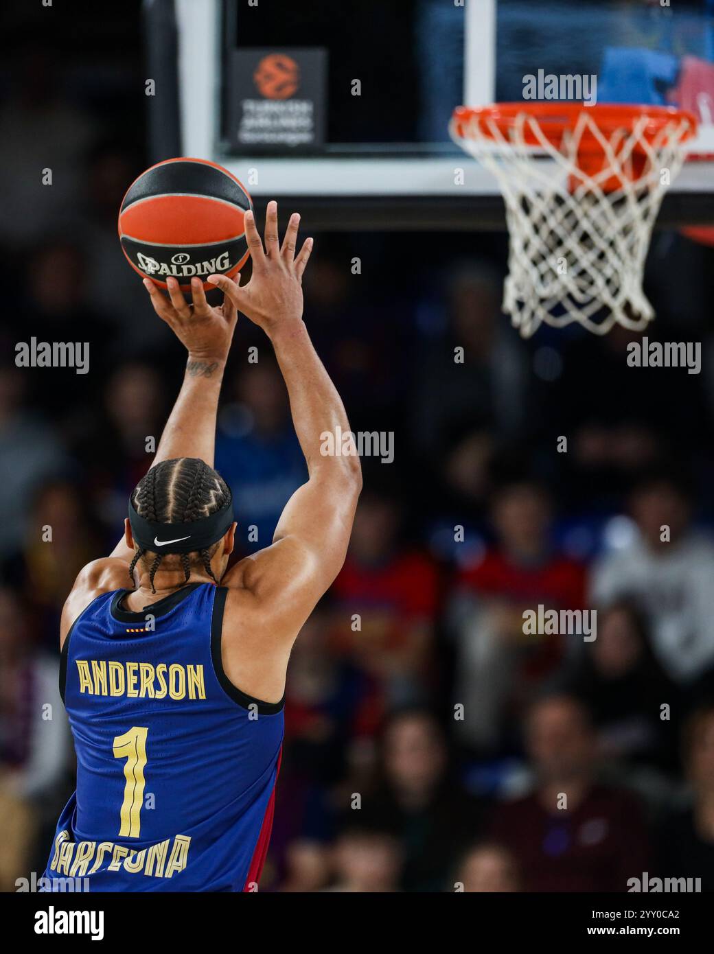 Justin Lamar Anderson of FC Barcelona during the Turkish Airlines ...