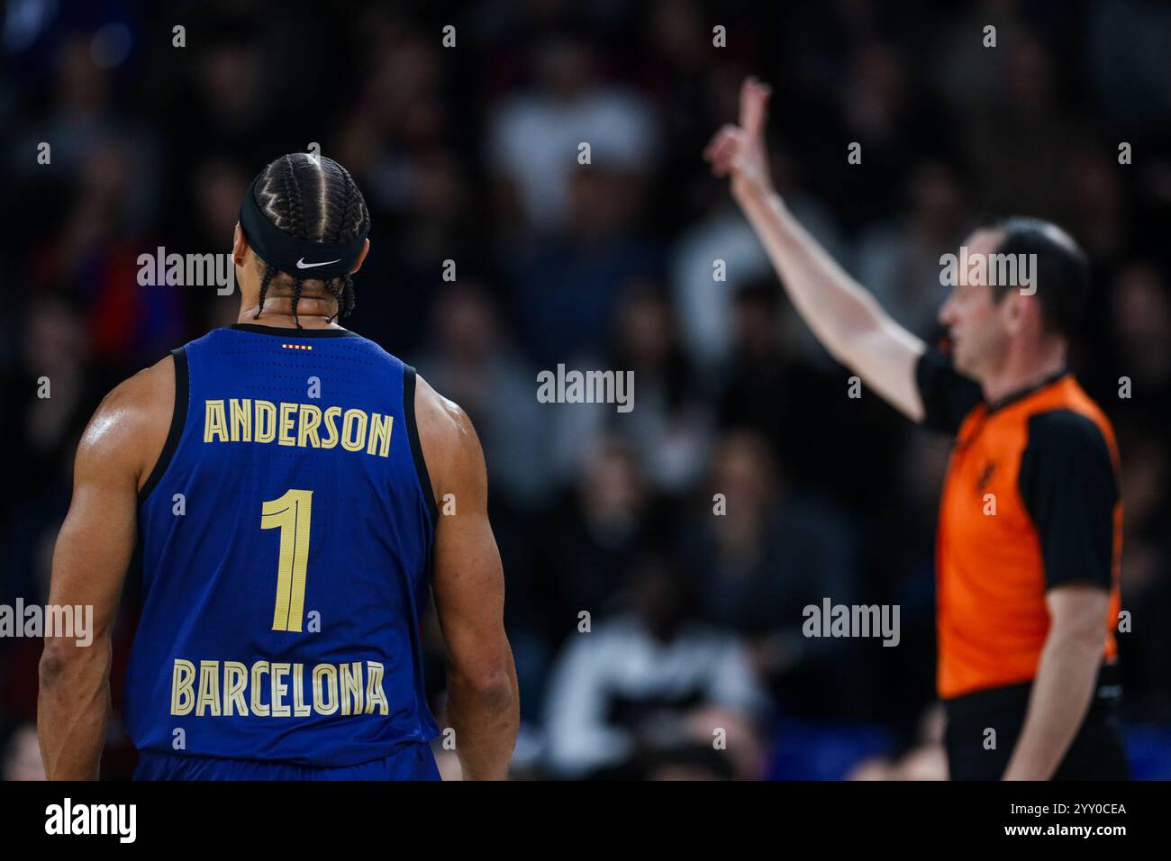 Justin Lamar Anderson of FC Barcelona during the Turkish Airlines ...
