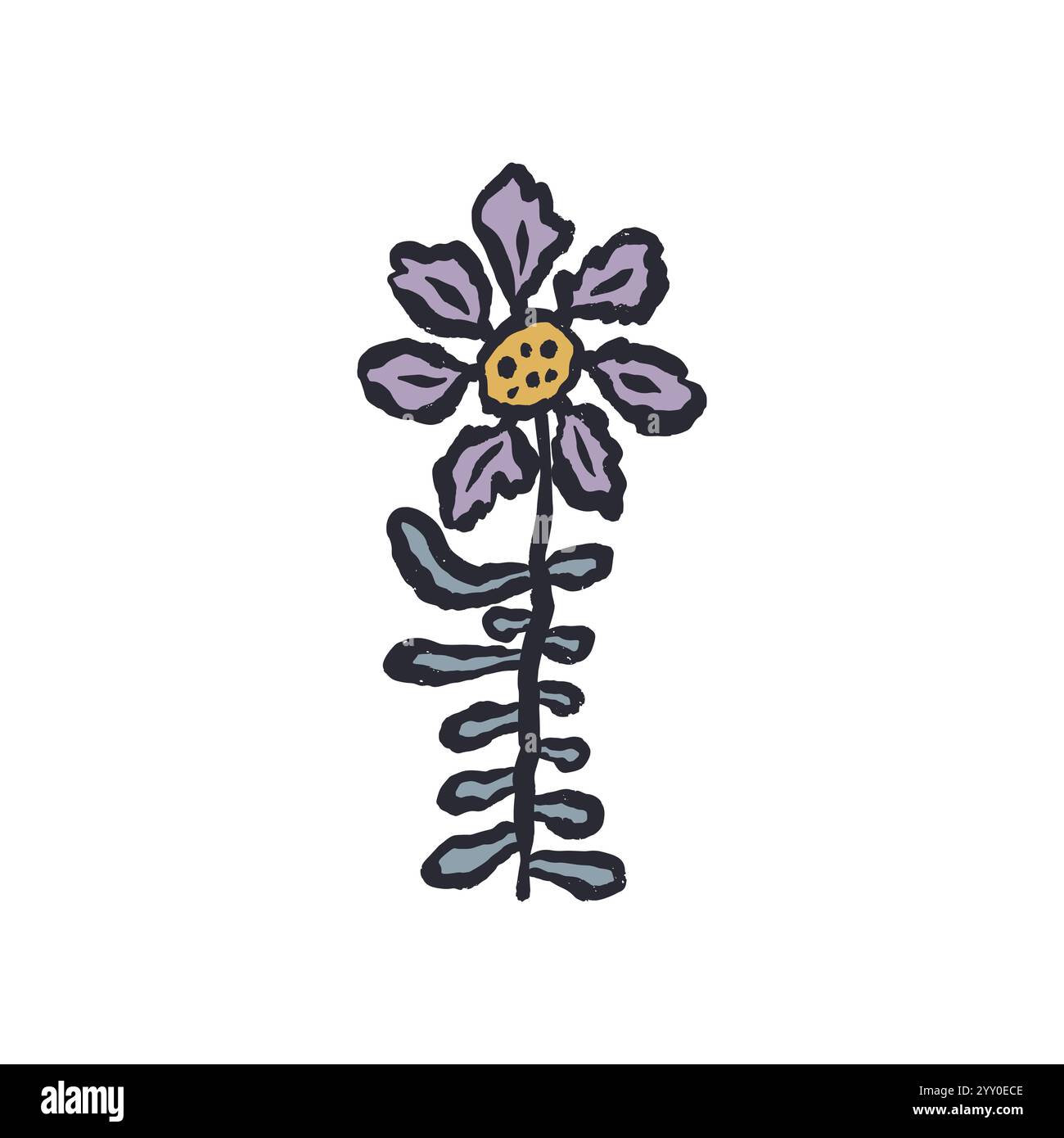 Bold purple outline hi-res stock photography and images - Alamy