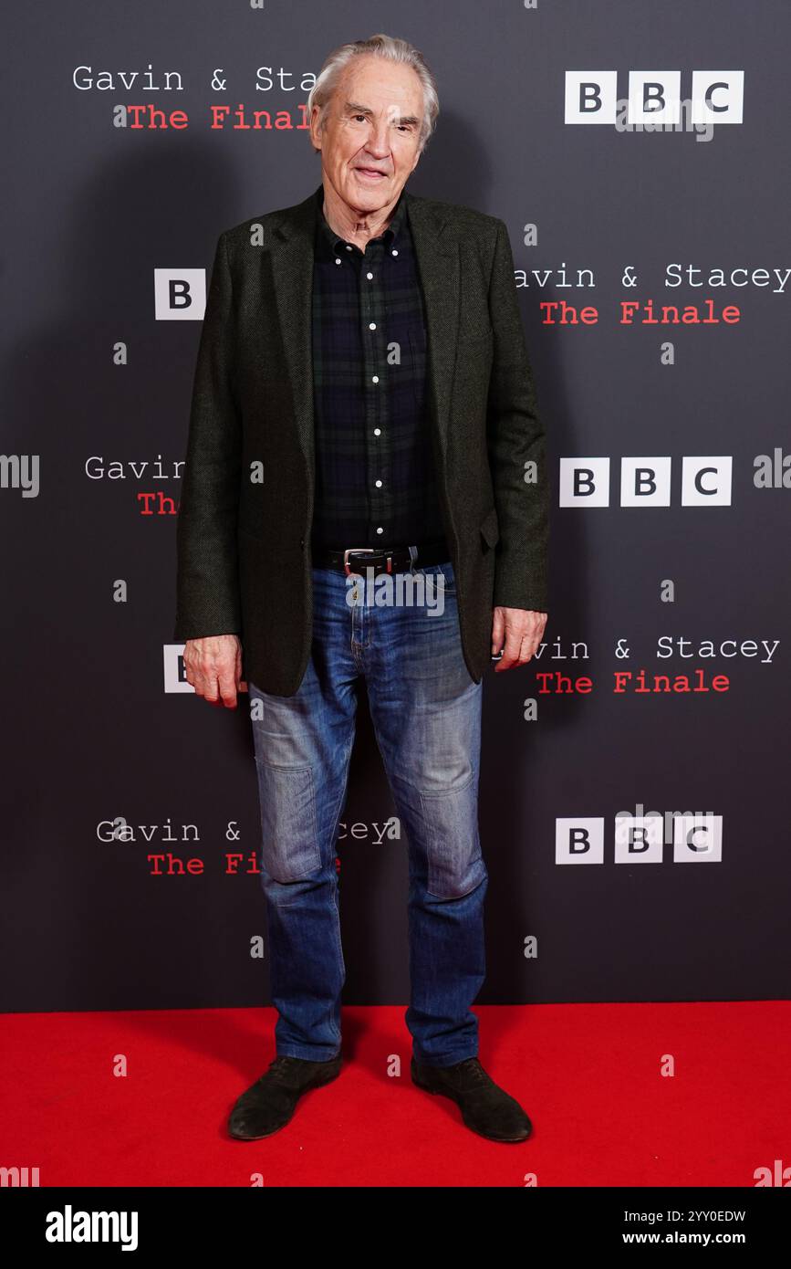 Larry Lamb attends a BBC launch event for Gavin and Stacey: The Finale ...