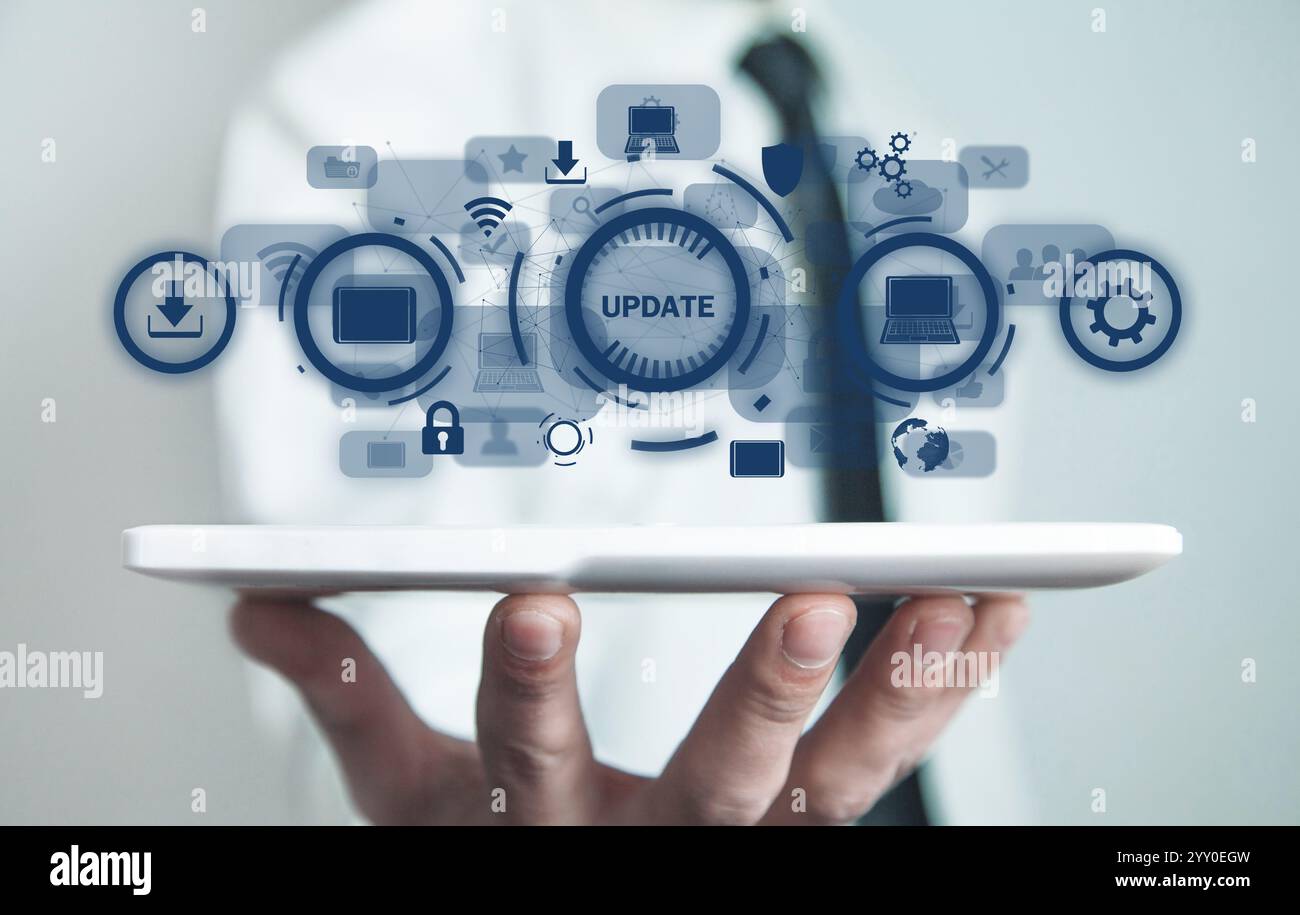 Installing software update progress hi-res stock photography and images ...