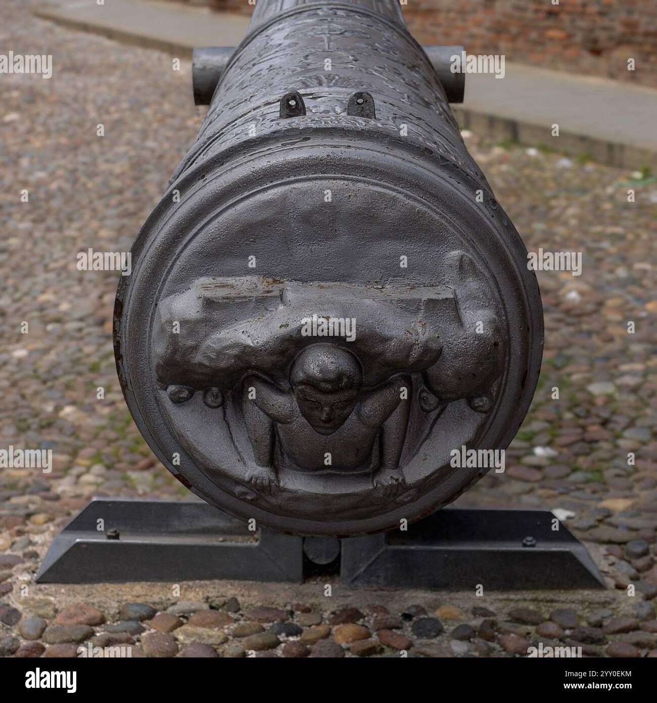 Breech-block of Medieval or Renaissance cannon or culverin, called ‘The ...