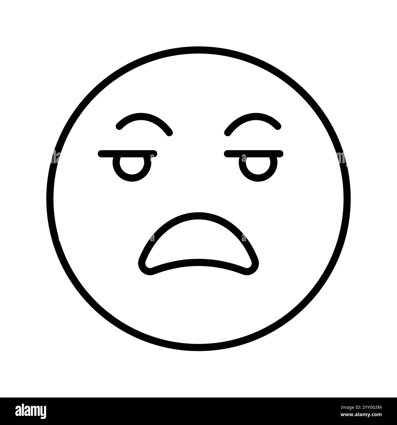 Irritated emoji vector design, ready to use and download premium vector ...