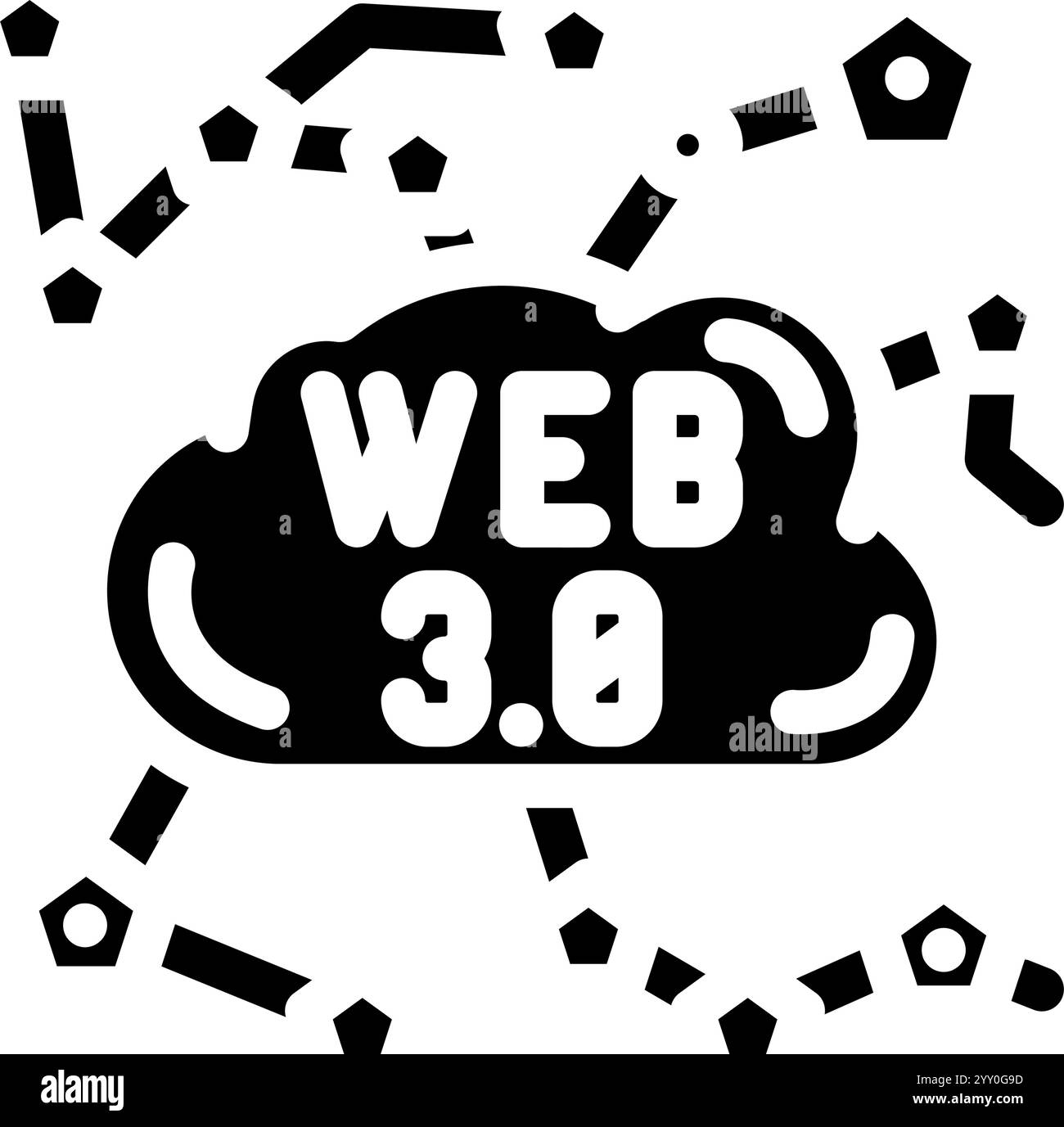 Web3 icons Stock Vector Images - Alamy