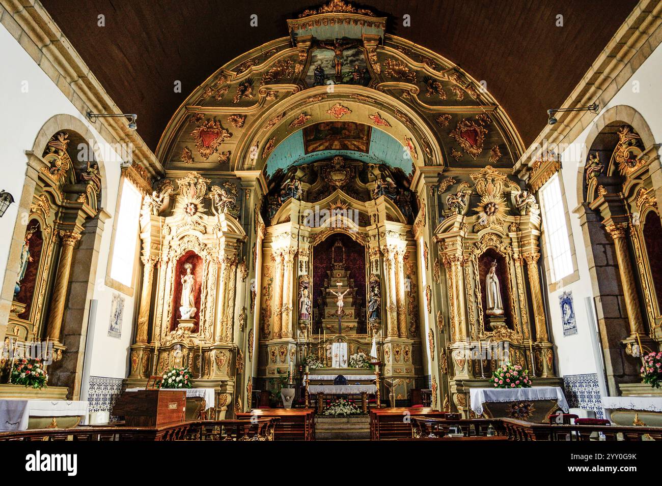 church of Saint Peter, main church of Gouveia, 17th century, Gouveia ...