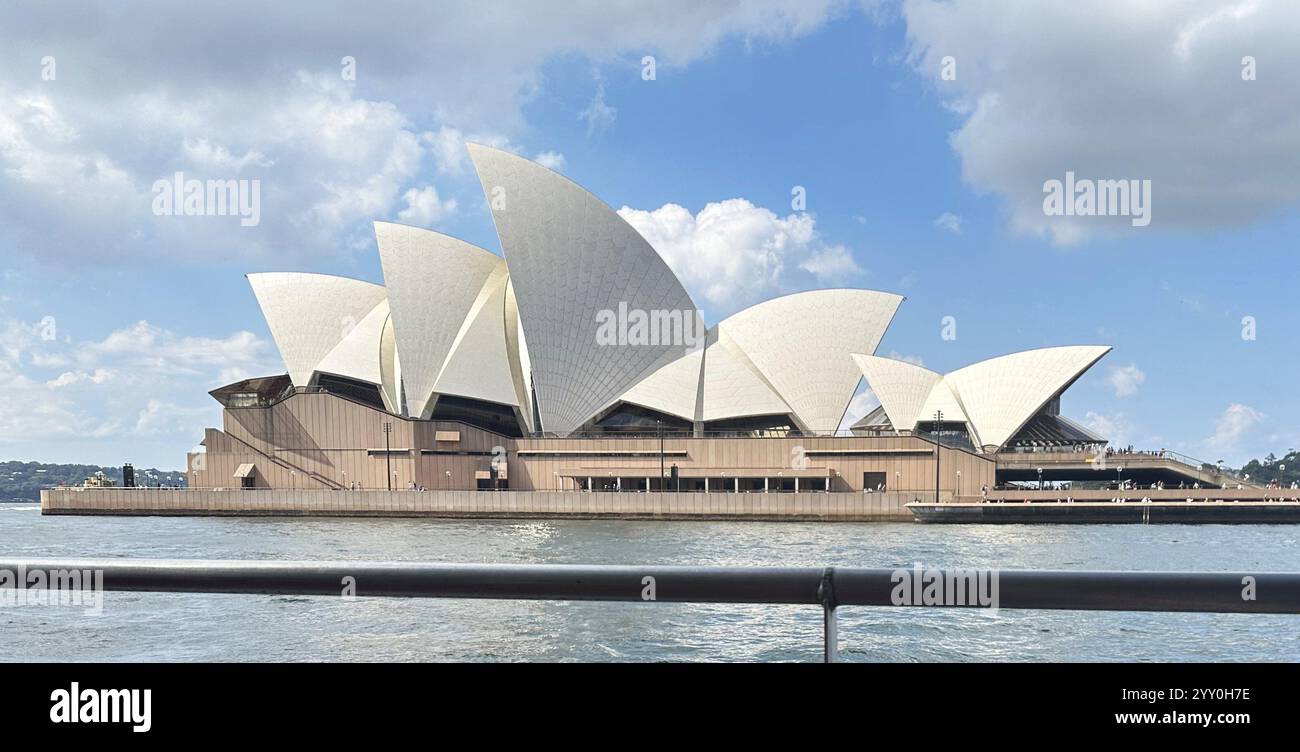 Sydney, Australia. 16th Apr, 2024. View of the world-famous opera house ...