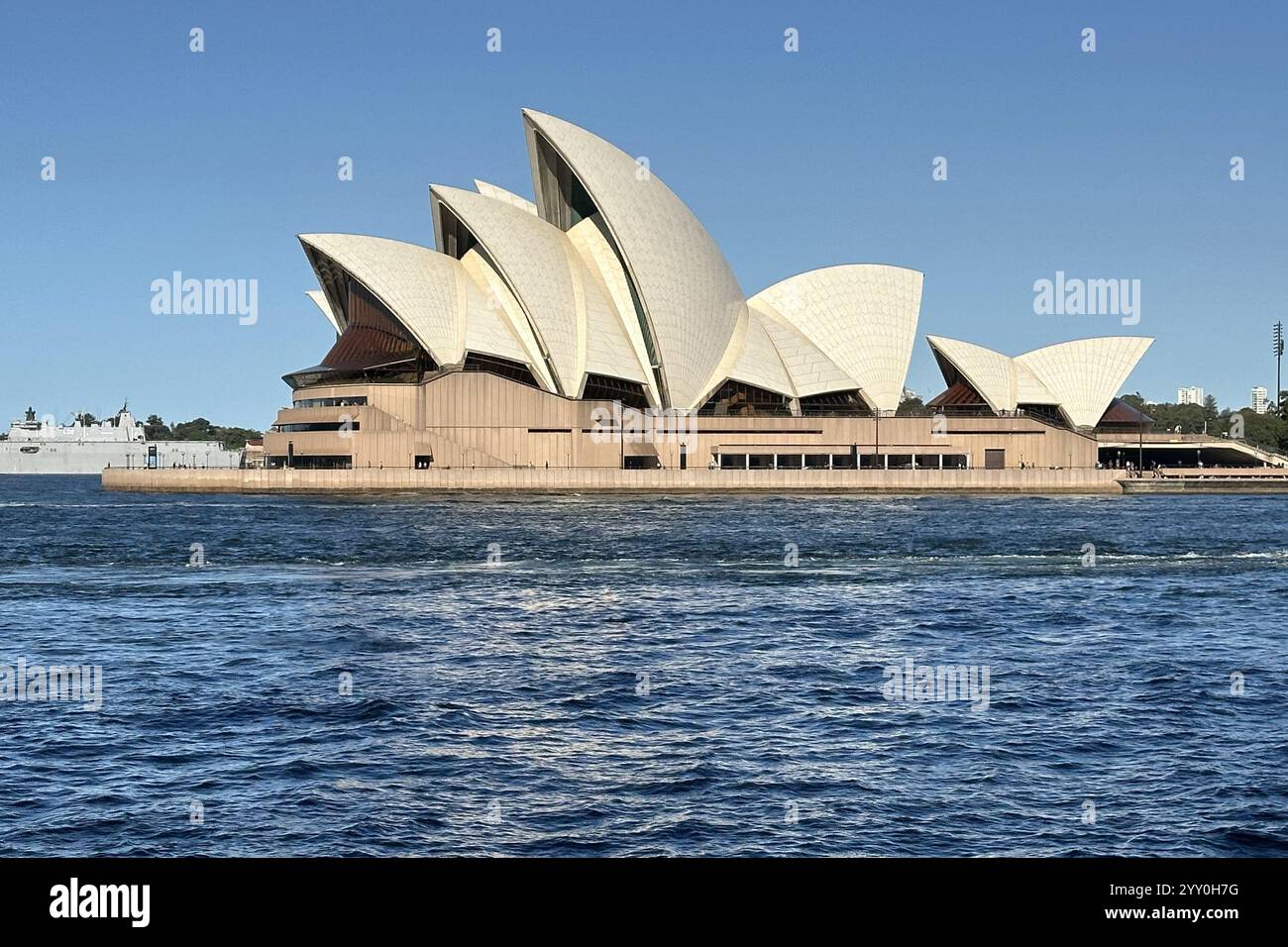 Sydney, Australia. 12th Apr, 2024. View of the world-famous opera house ...