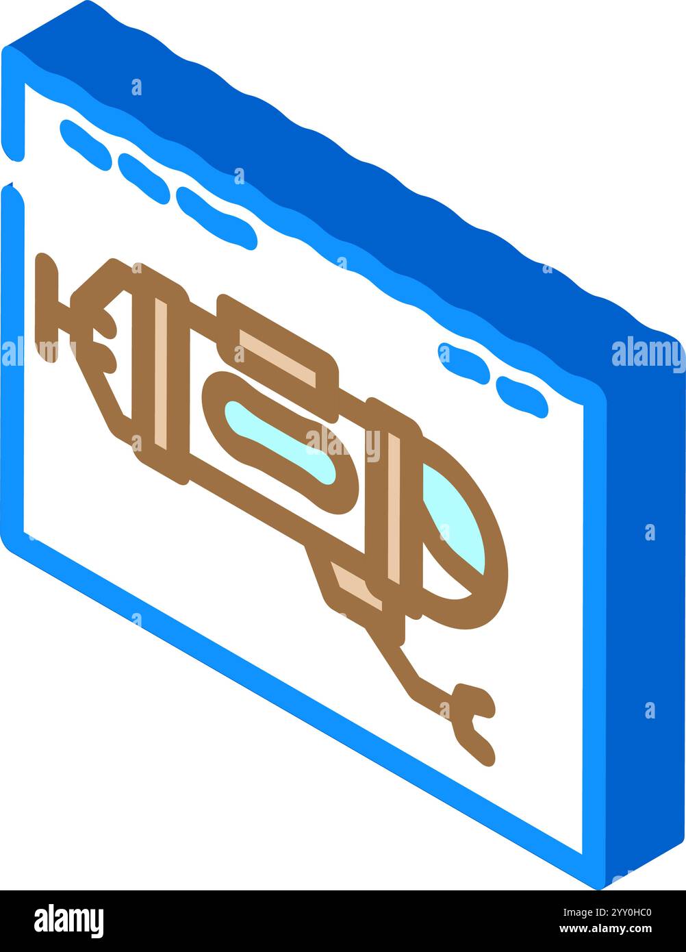 submersible world ocean isometric icon vector illustration Stock Vector ...